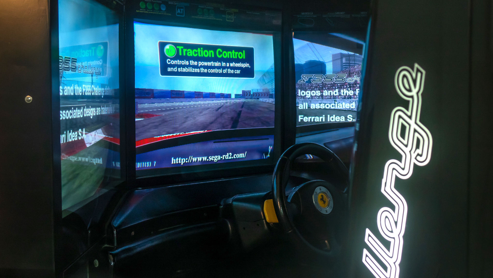 Sega Ferrari F355 Challenge Dx Racing Simulator for sale by auction in ...