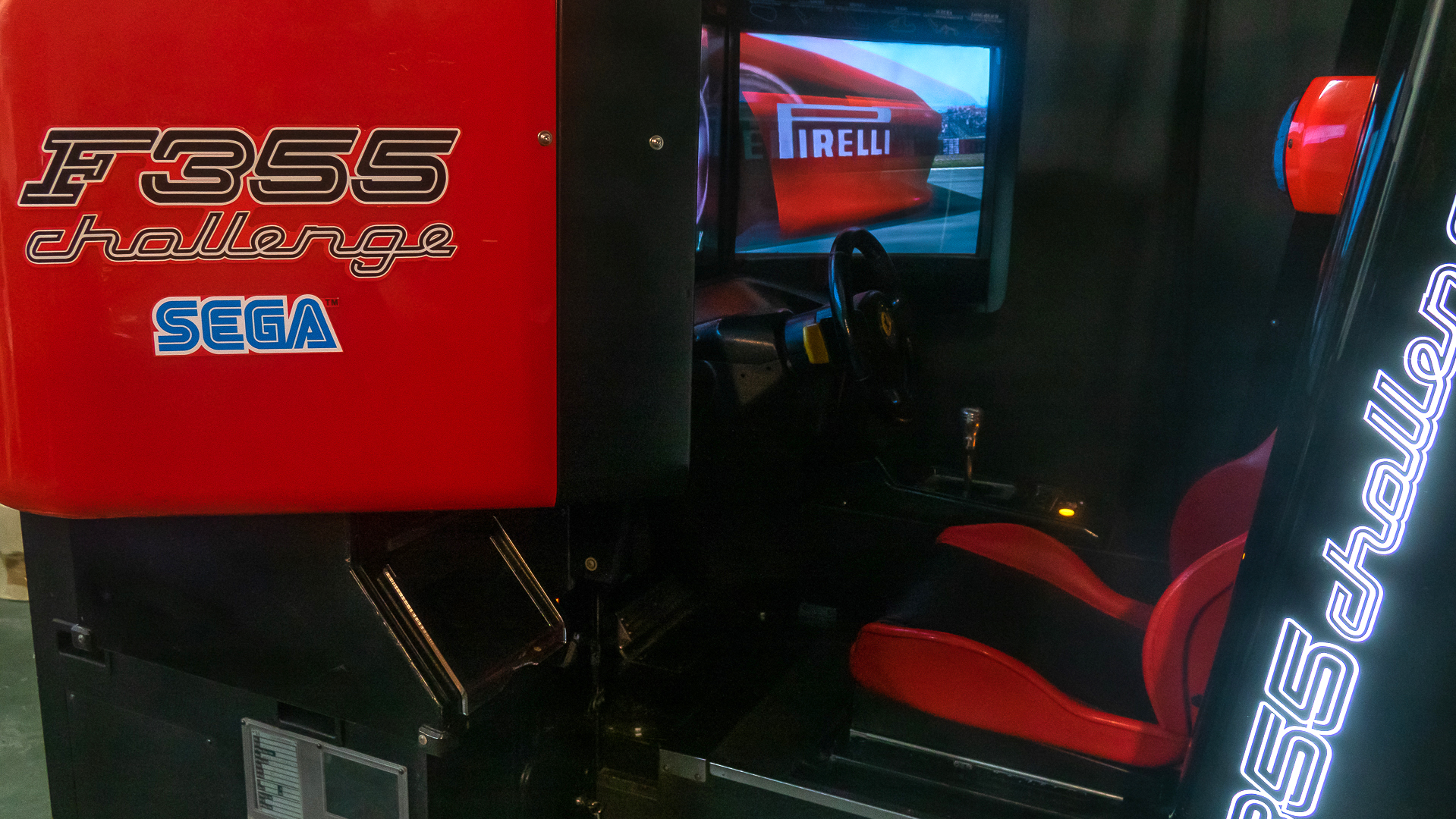 Sega Ferrari F355 Challenge Dx Racing Simulator for sale by auction in ...