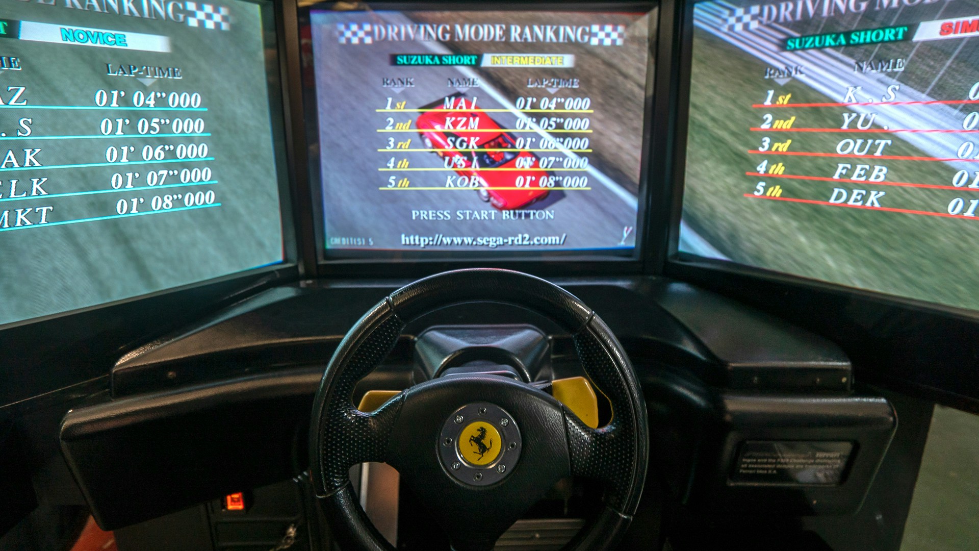 Sega Ferrari F355 Challenge Dx Racing Simulator for sale by auction in ...