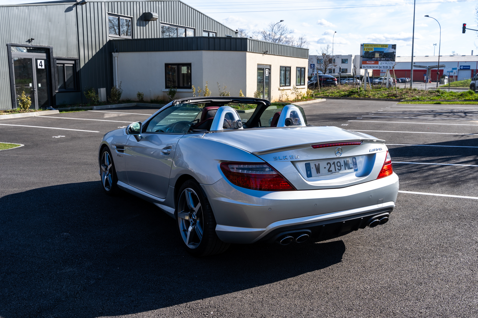 2013 Mercedes-Benz (R172) SLK 55 AMG for sale by auction in Gleizé, France