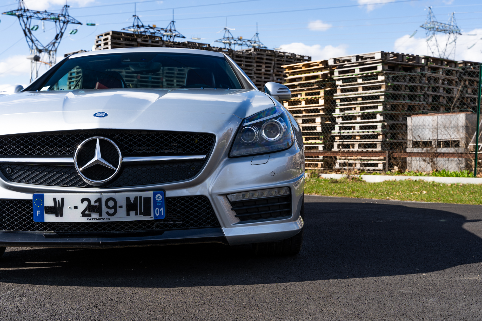 2013 Mercedes-Benz (R172) SLK 55 AMG for sale by auction in Gleizé, France