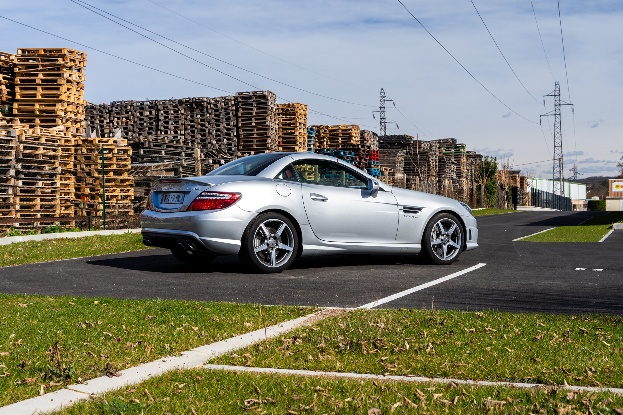 2013 Mercedes-Benz (R172) SLK 55 AMG for sale by auction in Gleizé, France