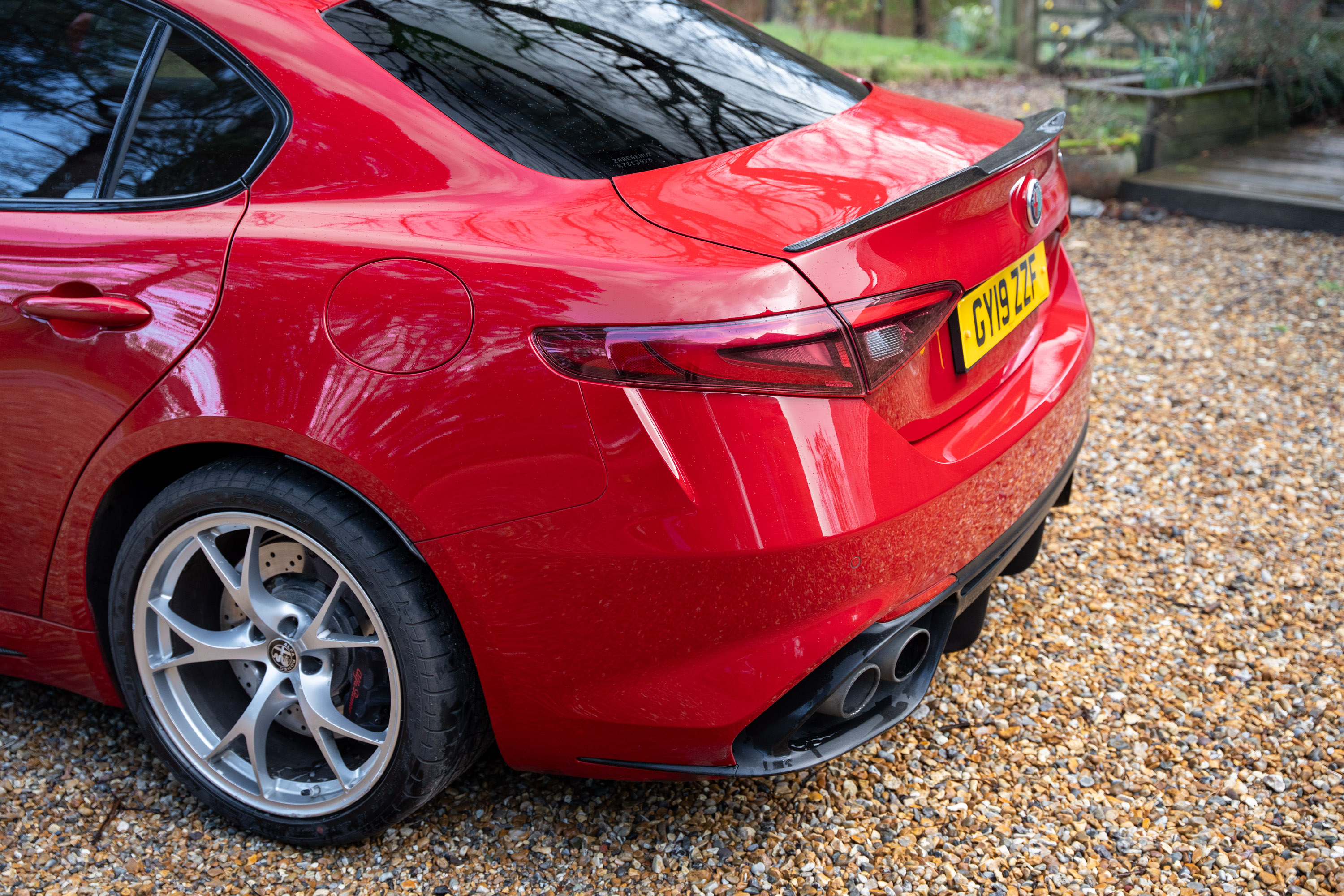 2019 Alfa Romeo Giulia Quadrifoglio - 8,361 Miles for sale by auction ...