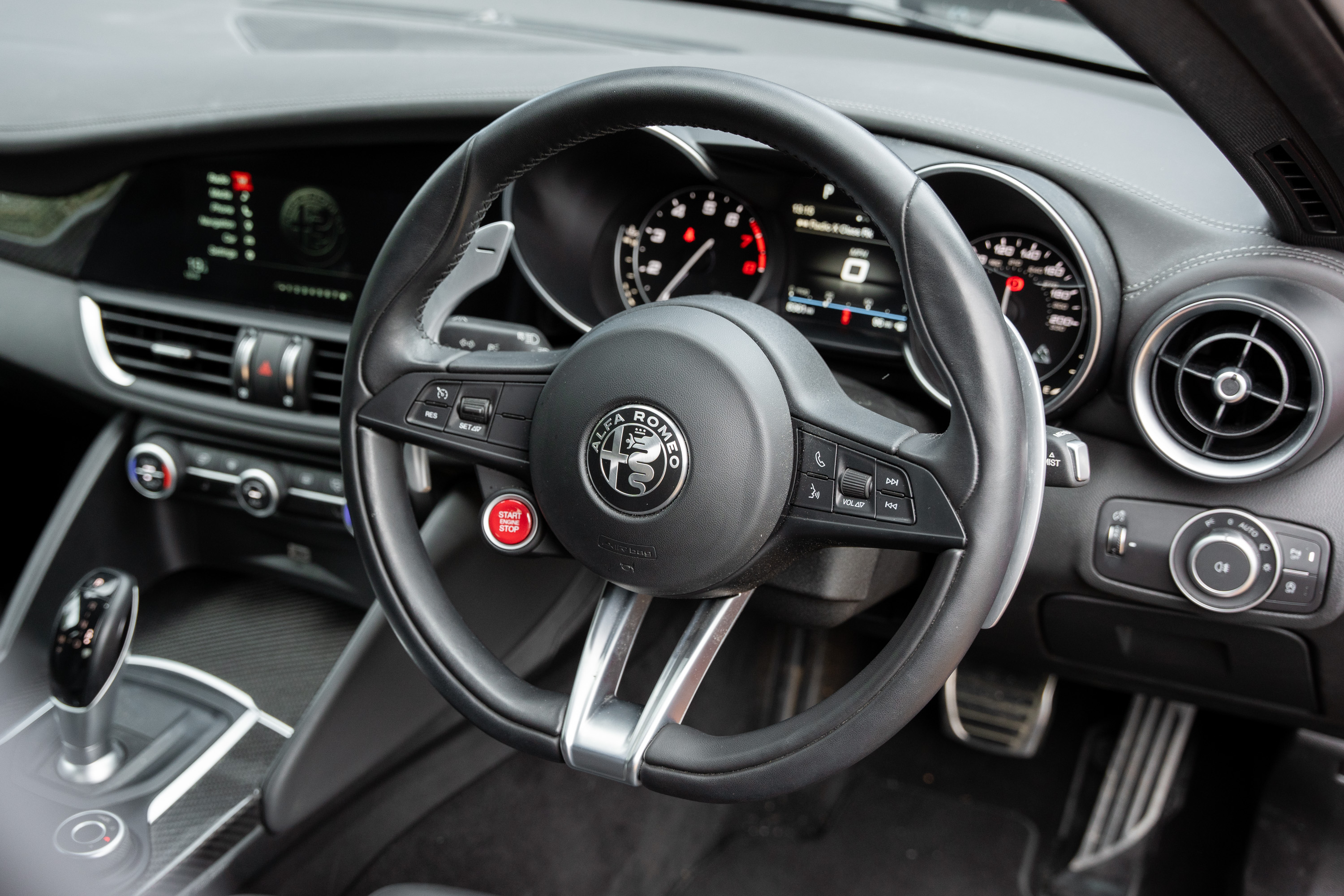 2019 Alfa Romeo Giulia Quadrifoglio - 8,361 Miles for sale by auction ...