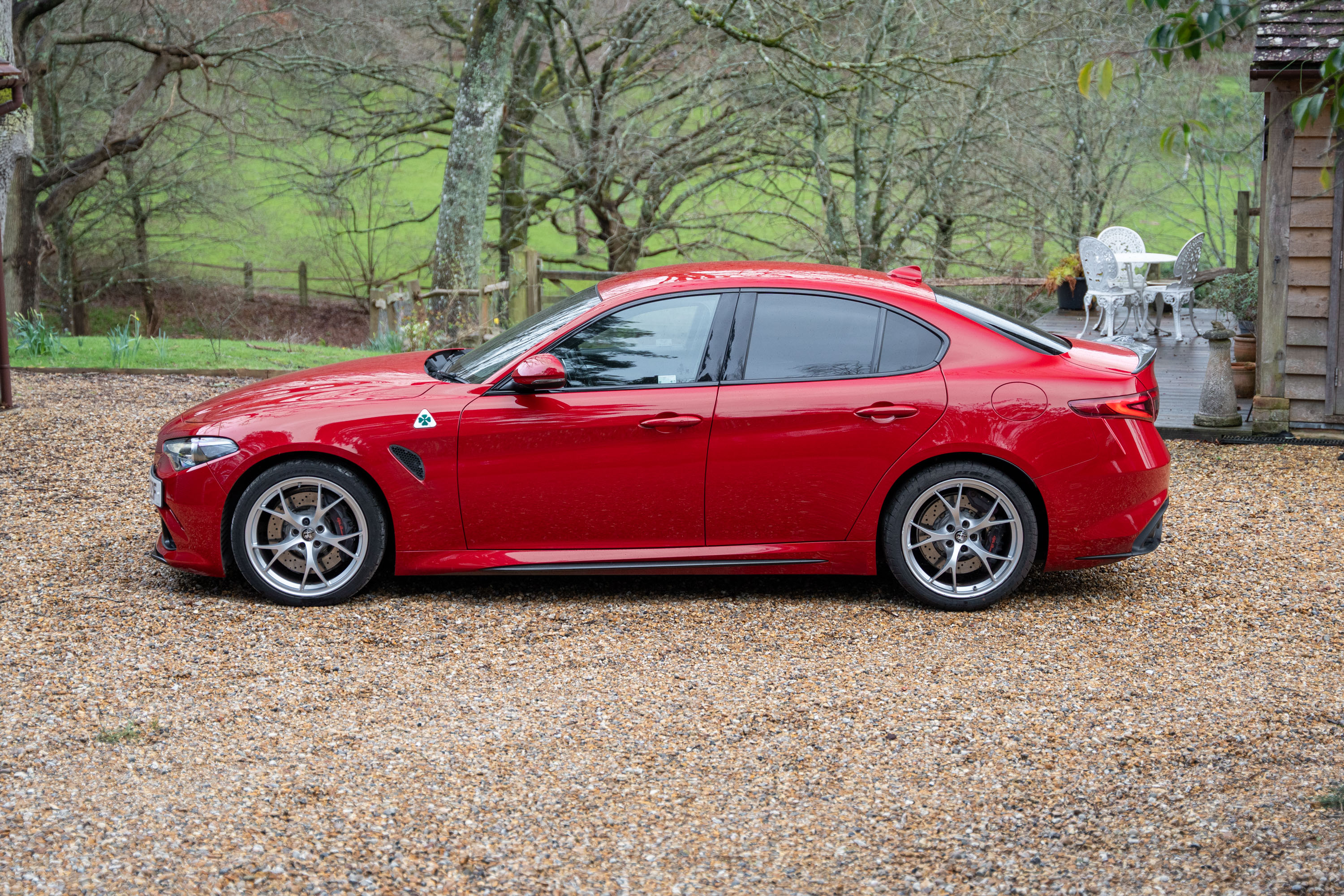 2019 Alfa Romeo Giulia Quadrifoglio - 8,361 Miles for sale by auction ...