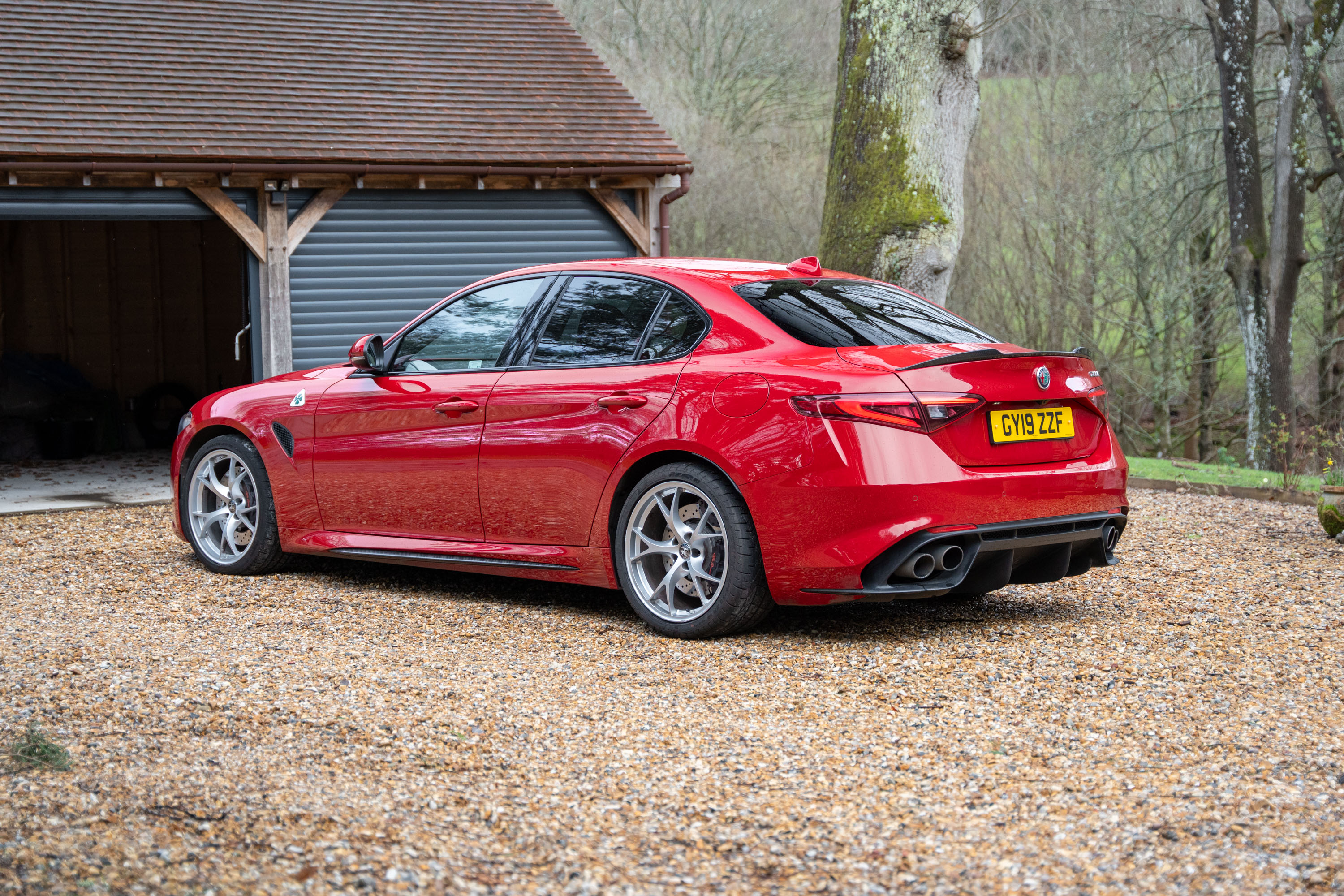 2019 Alfa Romeo Giulia Quadrifoglio - 8,361 Miles for sale by auction ...
