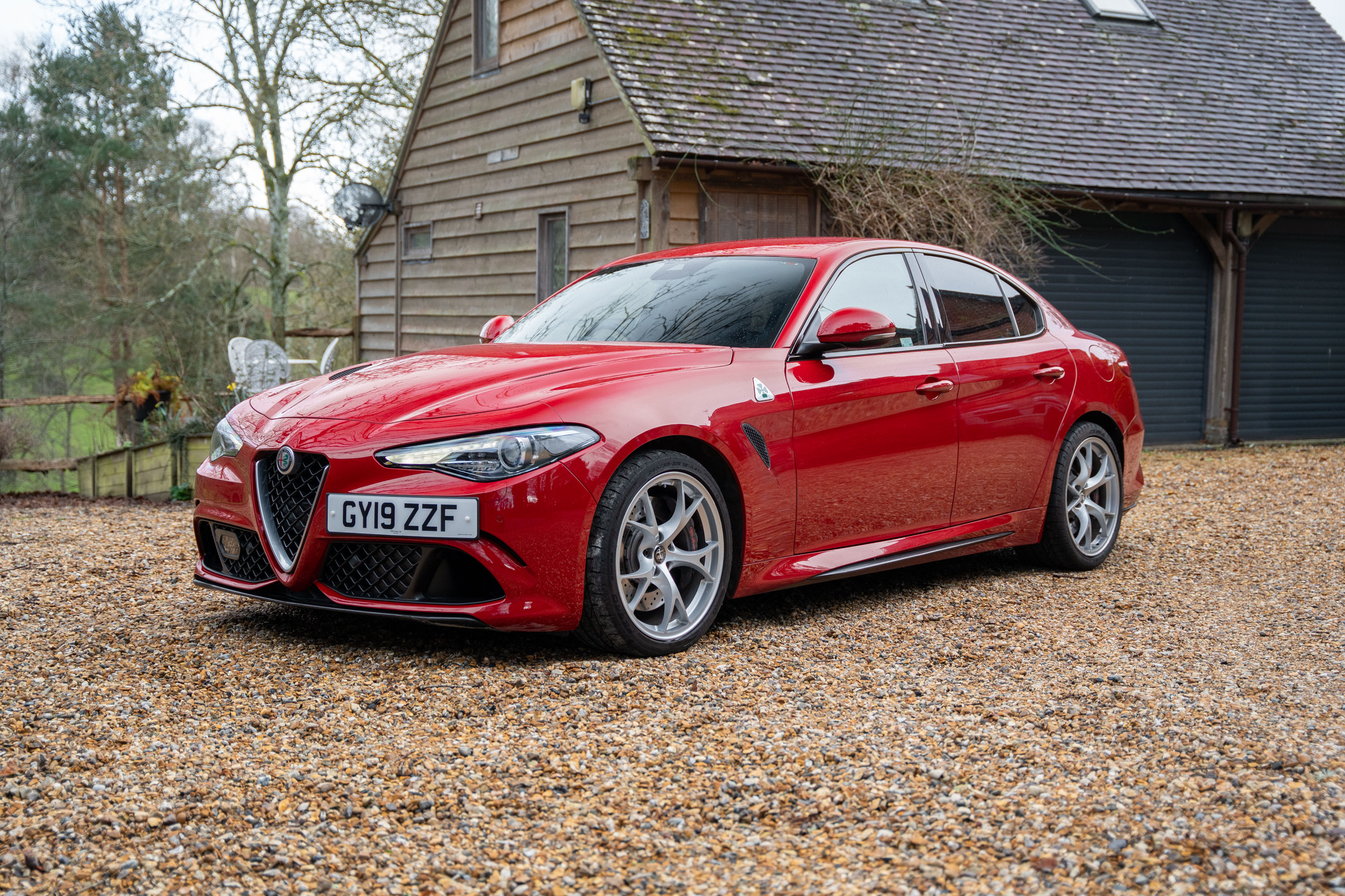 2019 Alfa Romeo Giulia Quadrifoglio - 8,361 Miles for sale by auction ...