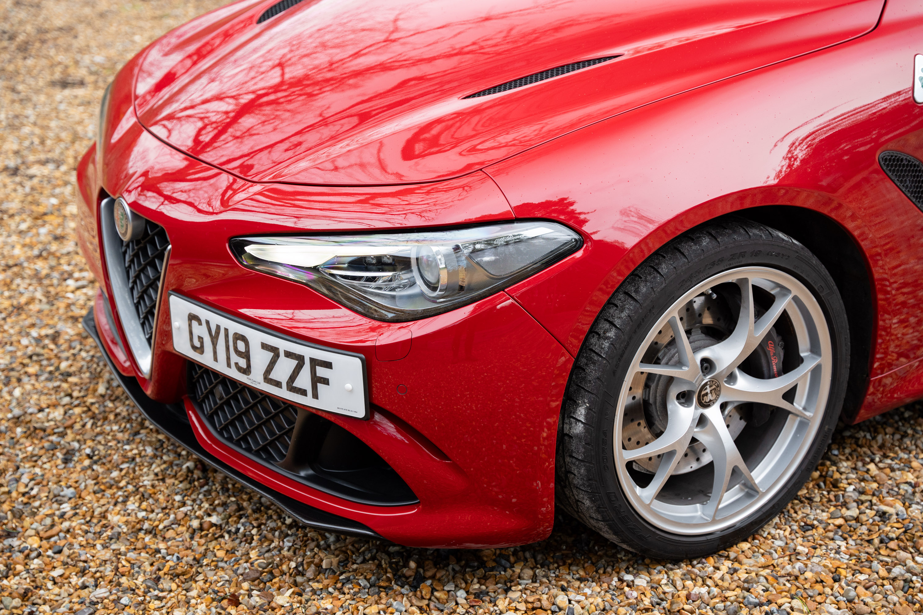 2019 Alfa Romeo Giulia Quadrifoglio - 8,361 Miles for sale by auction ...