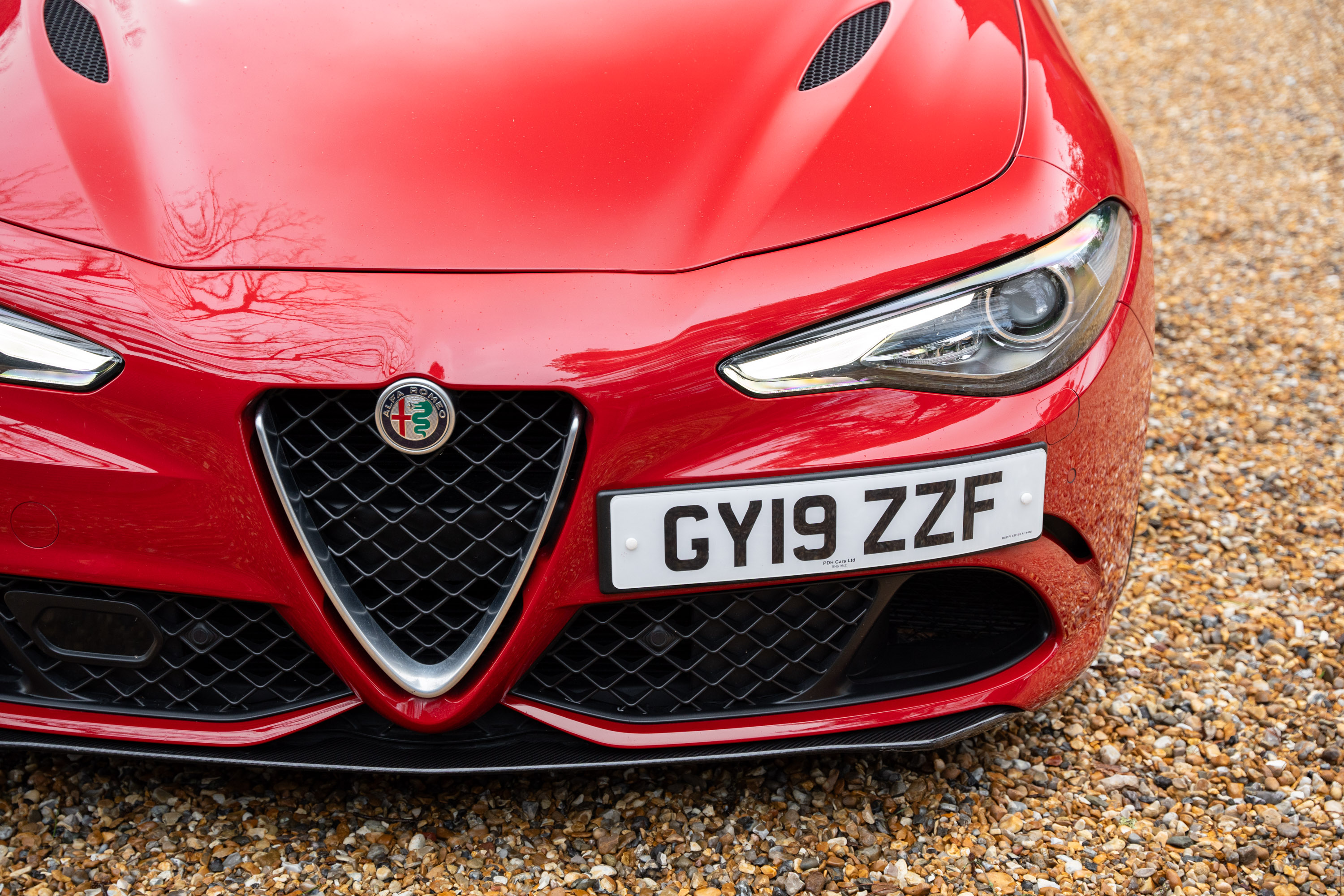 2019 Alfa Romeo Giulia Quadrifoglio - 8,361 Miles for sale by auction ...