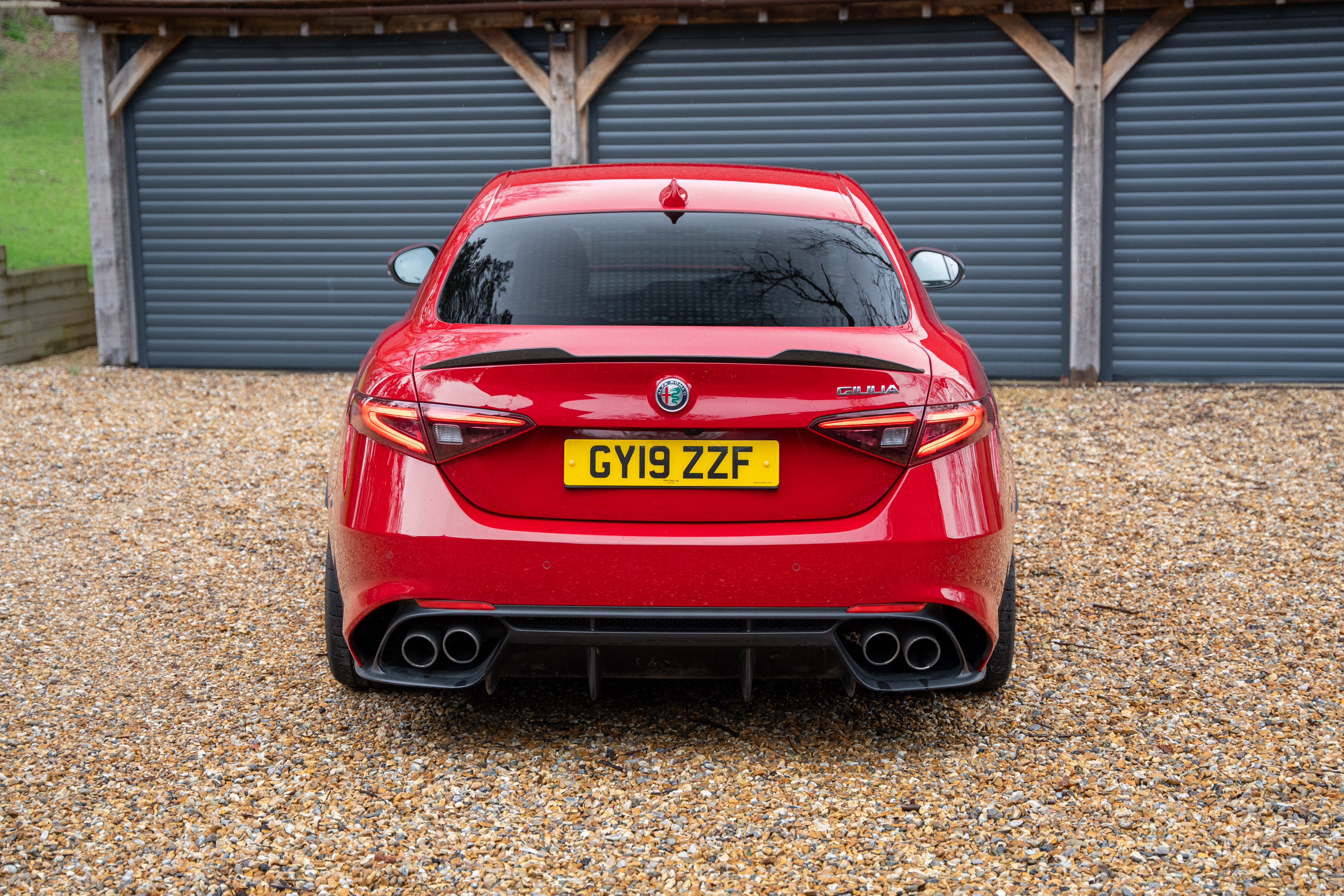 2019 Alfa Romeo Giulia Quadrifoglio - 8,361 Miles for sale by auction ...