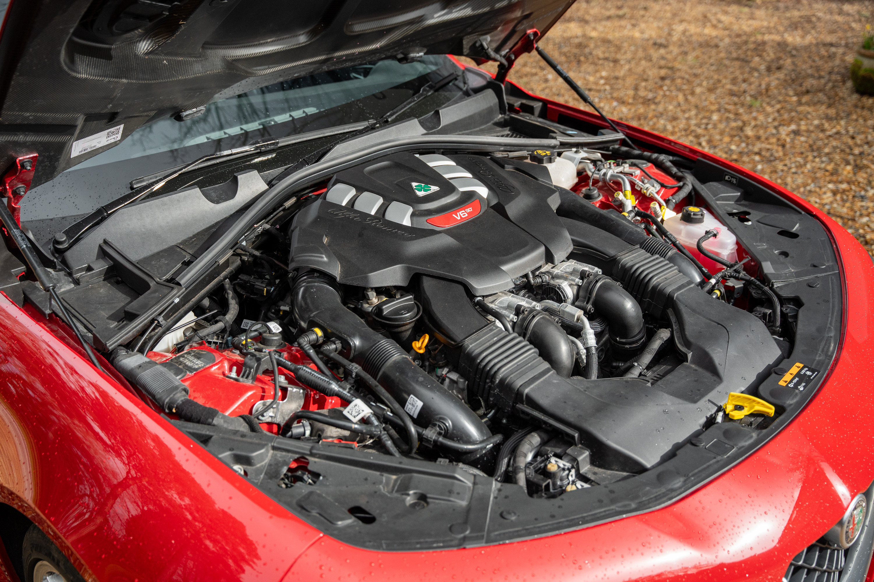 2019 Alfa Romeo Giulia Quadrifoglio - 8,361 Miles for sale by auction ...