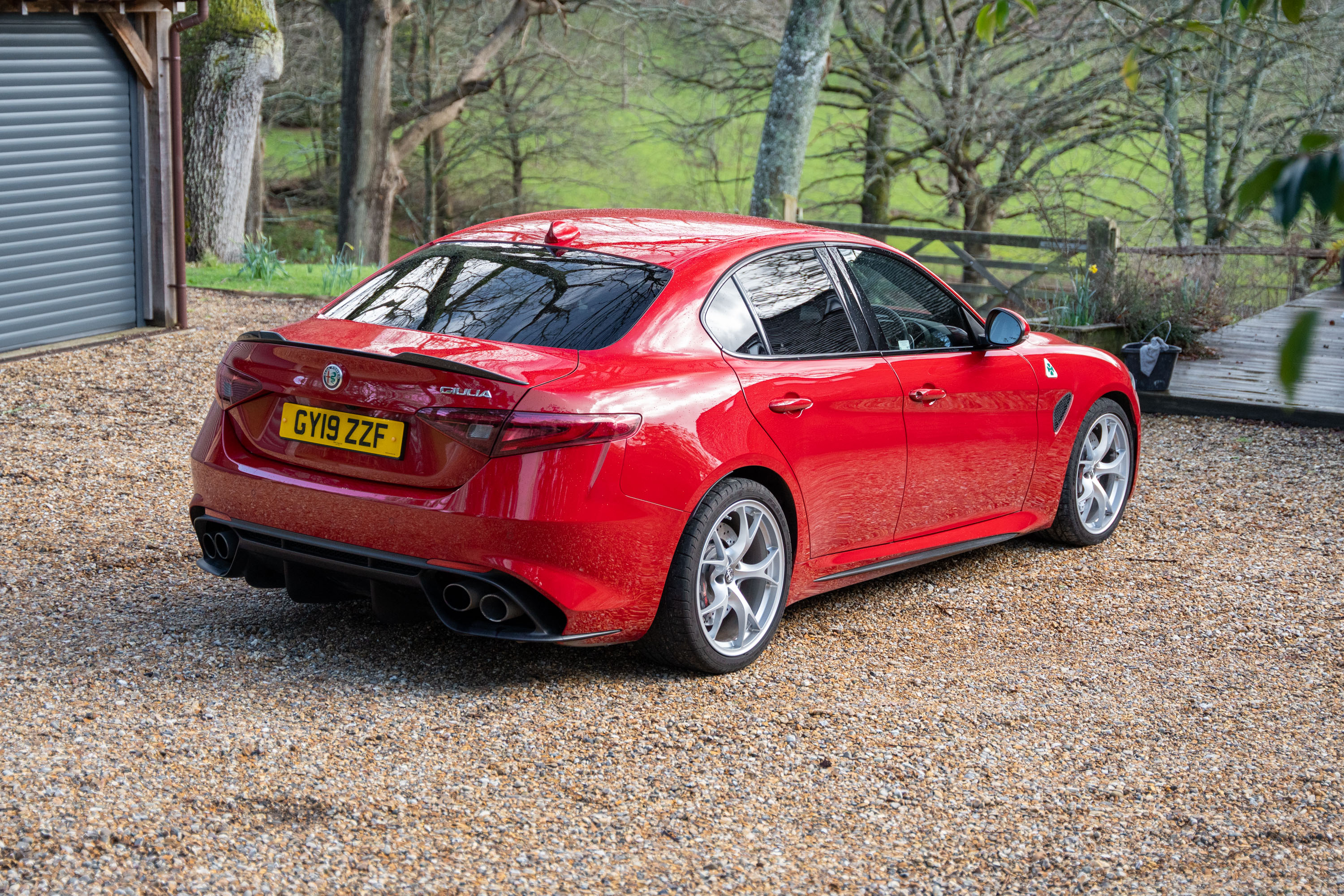 2019 Alfa Romeo Giulia Quadrifoglio - 8,361 Miles for sale by auction ...
