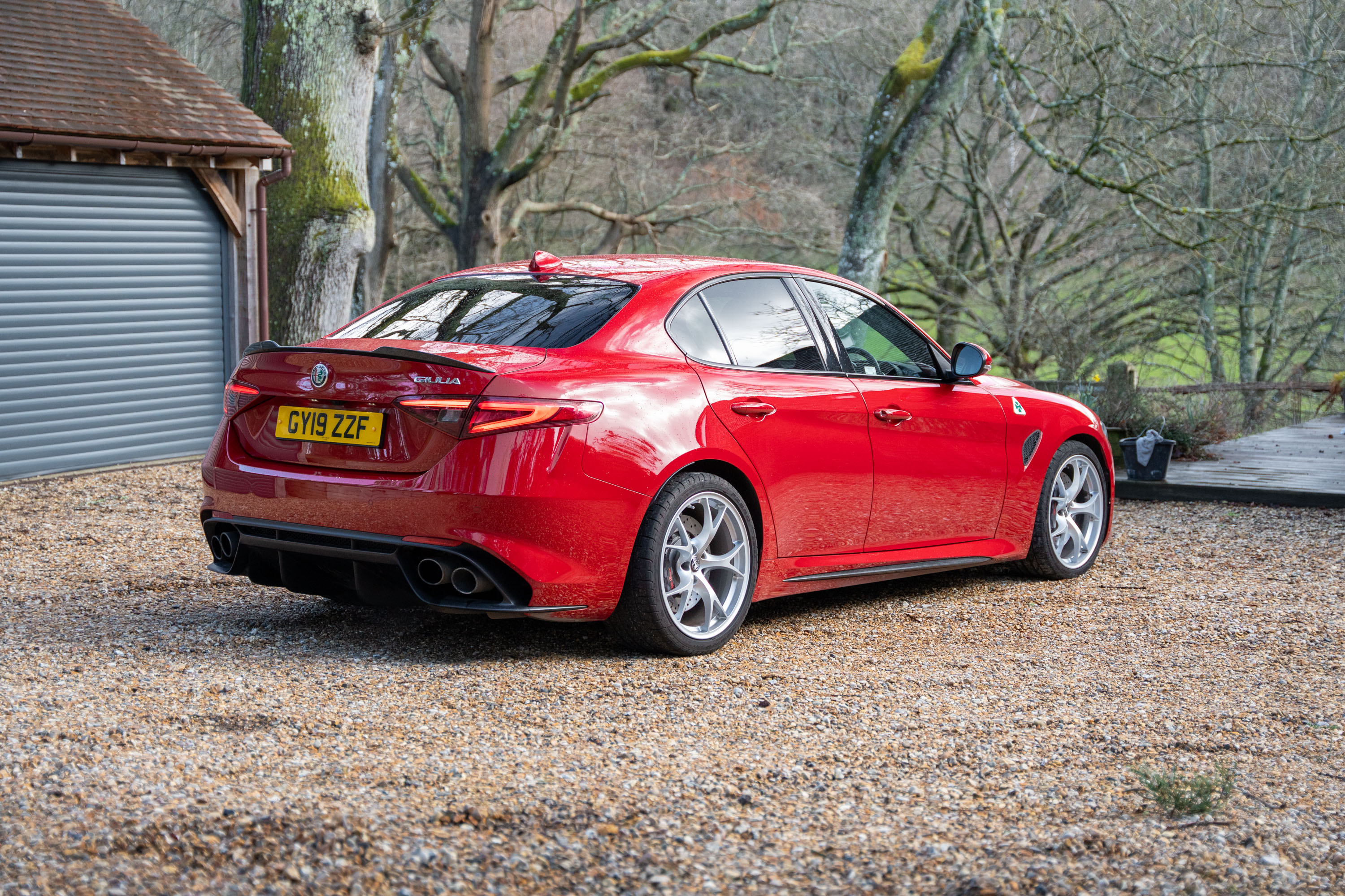 2019 Alfa Romeo Giulia Quadrifoglio - 8,361 Miles for sale by auction ...