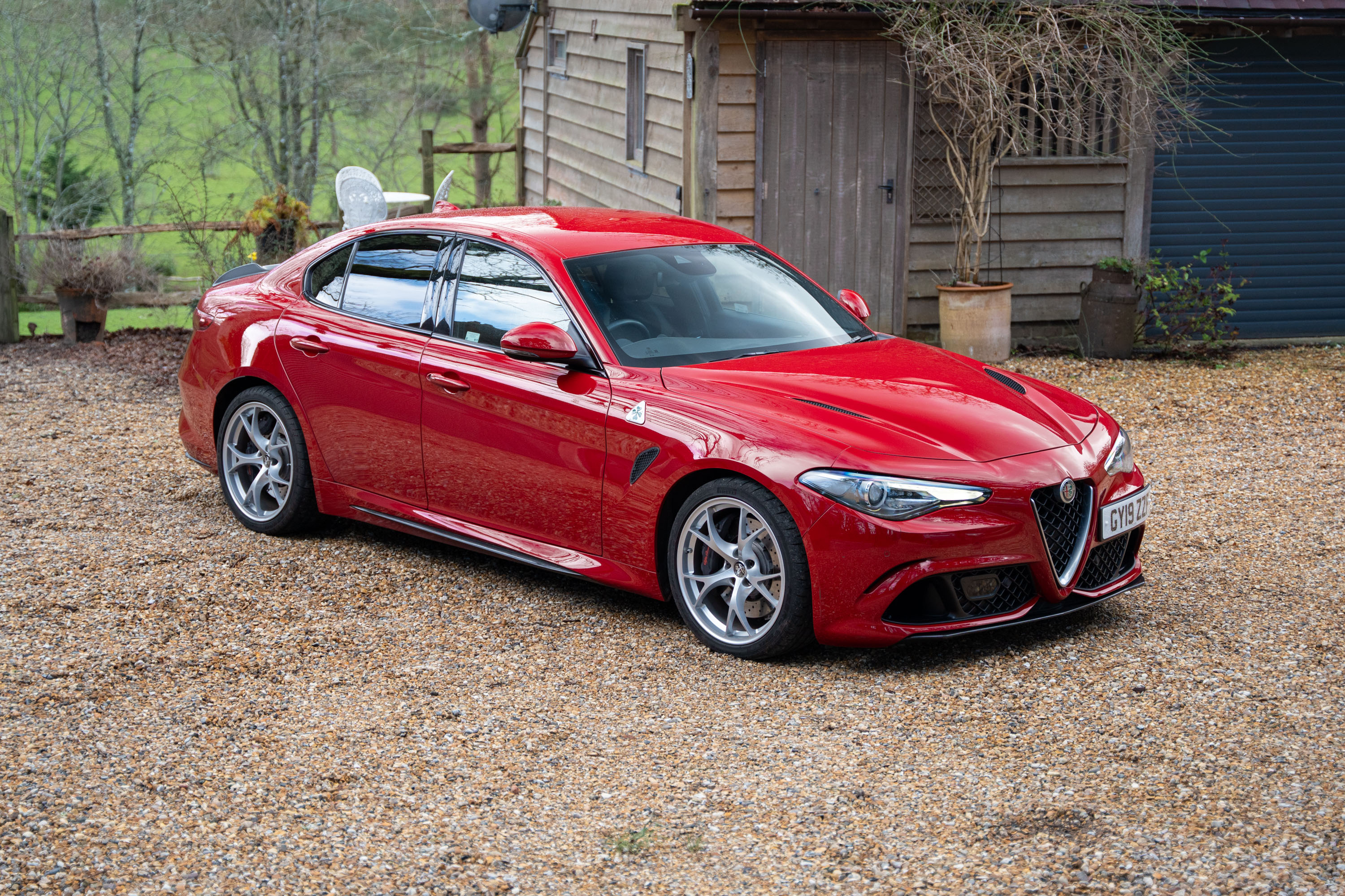 2019 Alfa Romeo Giulia Quadrifoglio - 8,361 Miles for sale by auction ...