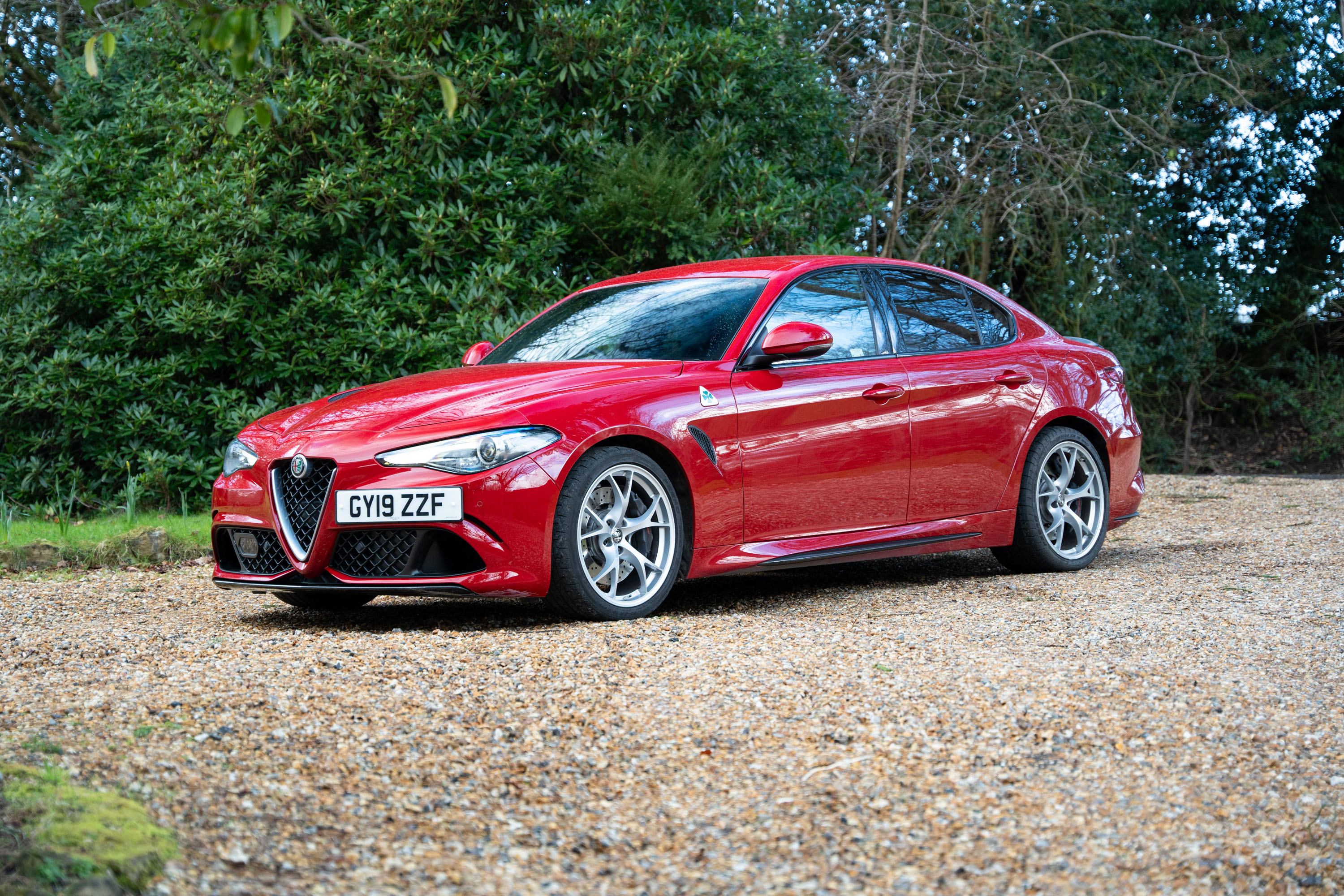 2019 Alfa Romeo Giulia Quadrifoglio - 8,361 Miles for sale by auction ...