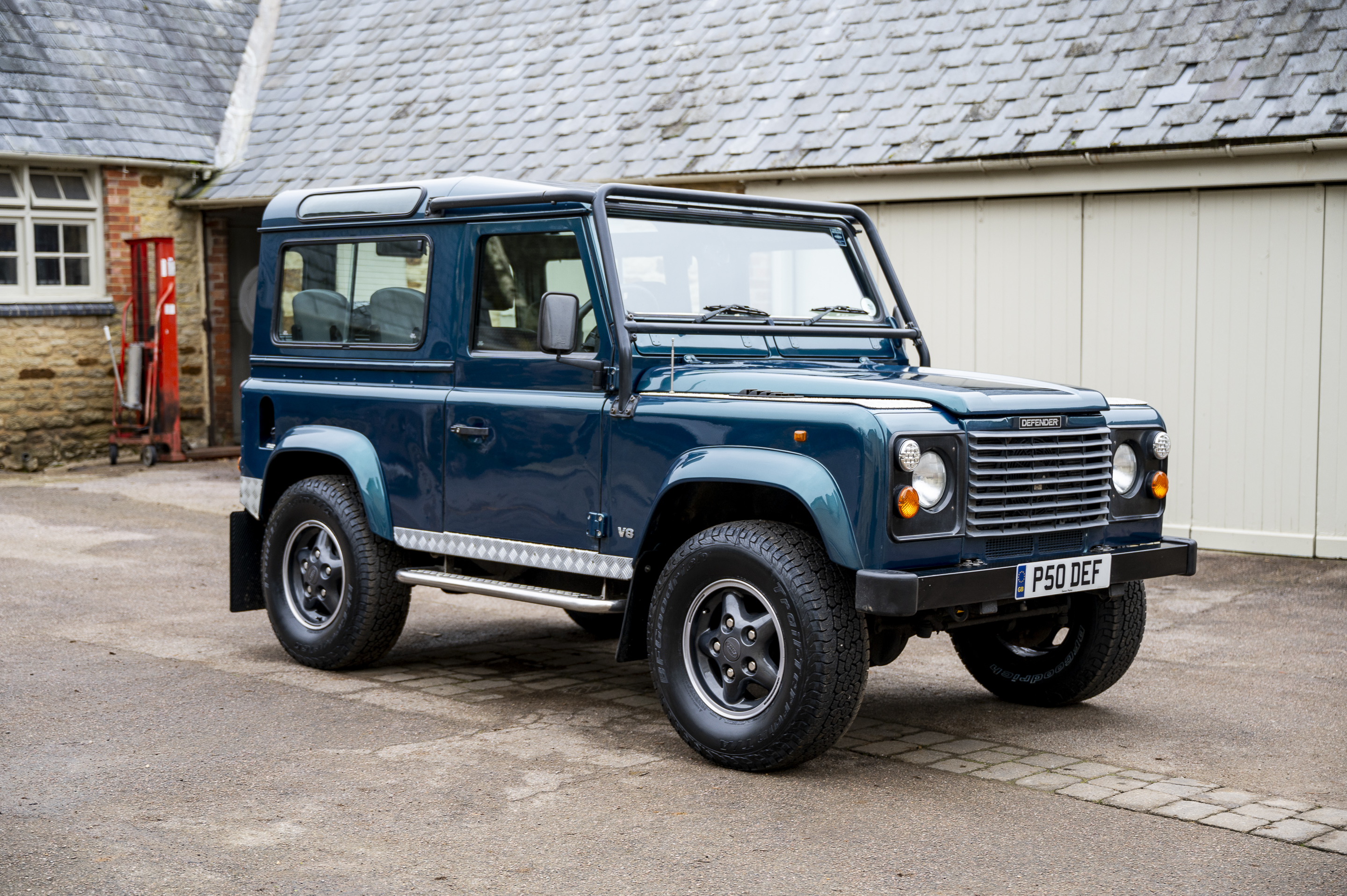 1998 Land Rover Defender 90 50th Anniversary V8 for sale by auction in ...