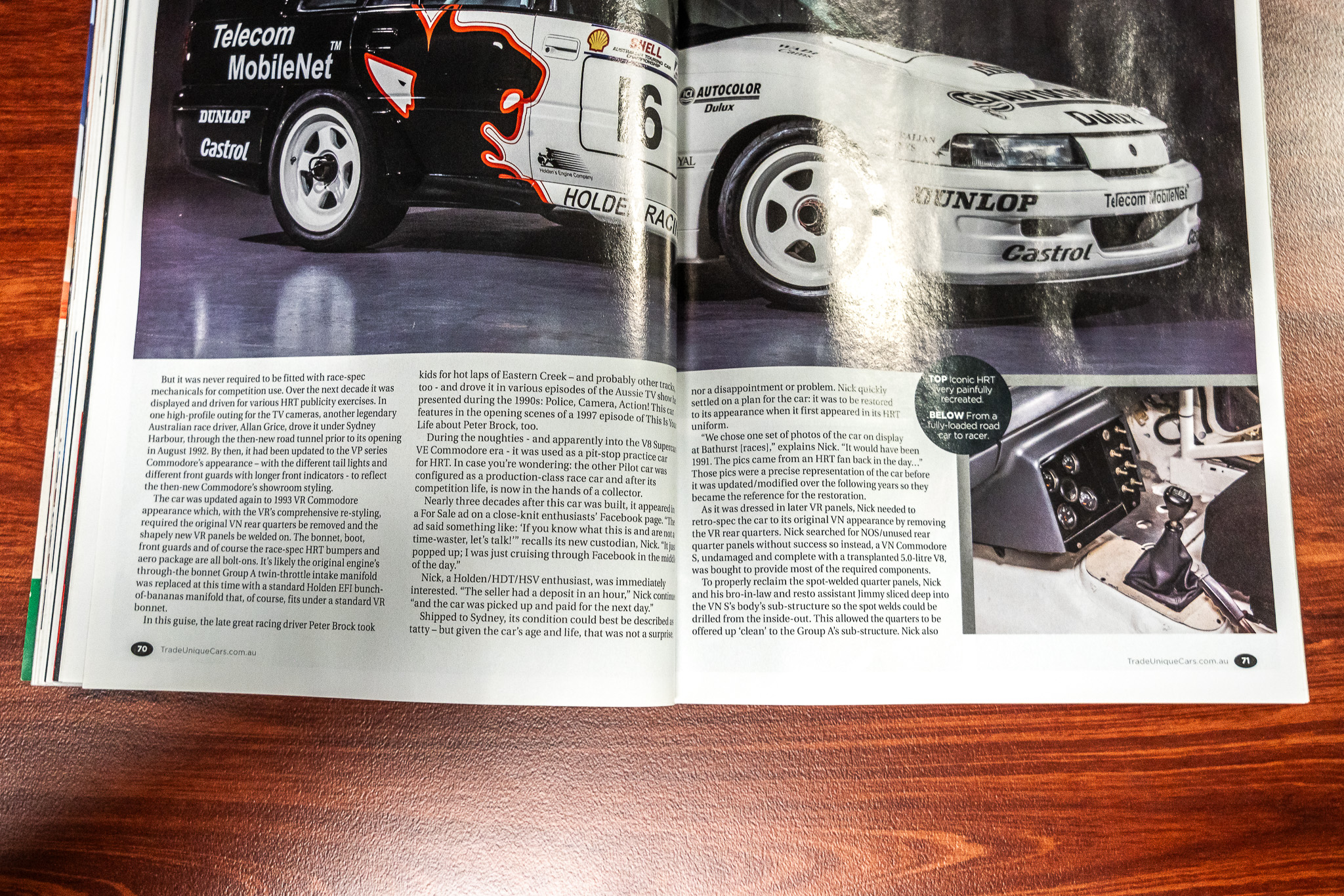 1990 Holden VN Commodore – Group A Prototype for sale by auction in ...