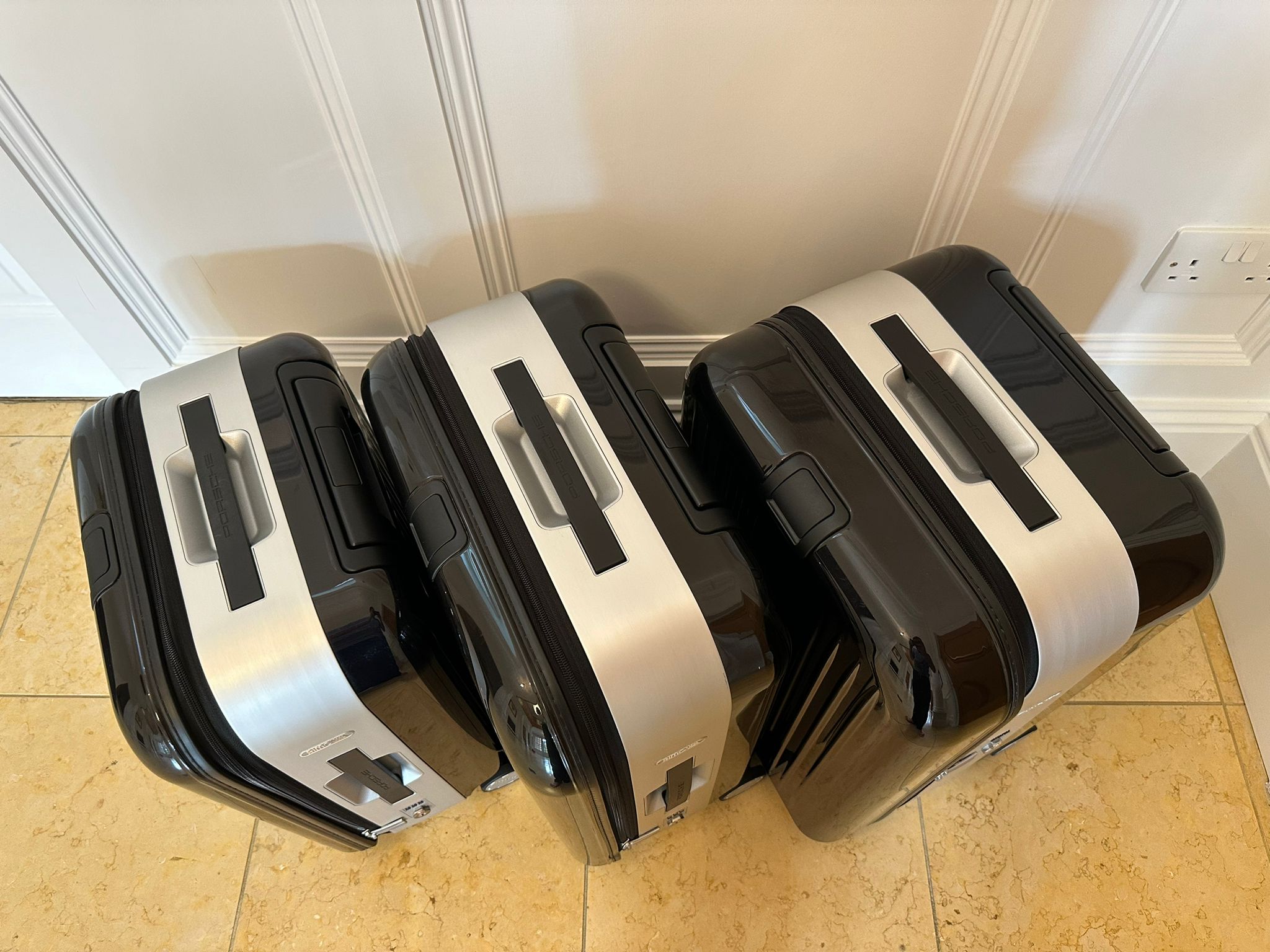 Porsche Aluframe Rimowa Luggage Set for sale by auction in London ...