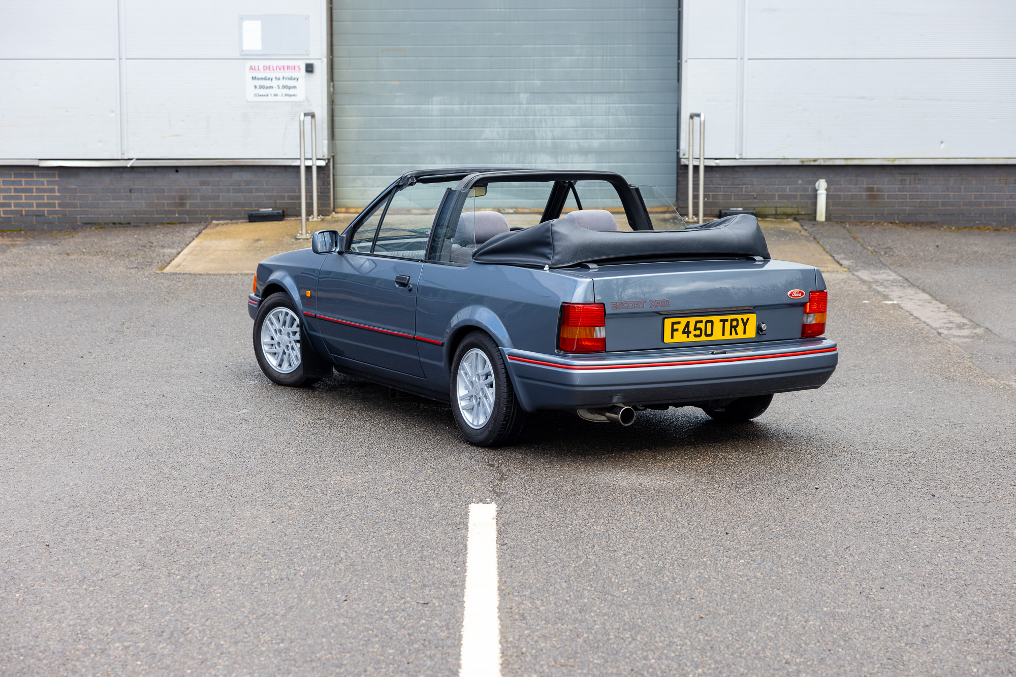 1989 Ford Escort XR3i Convertible for sale by auction in Birmingham ...