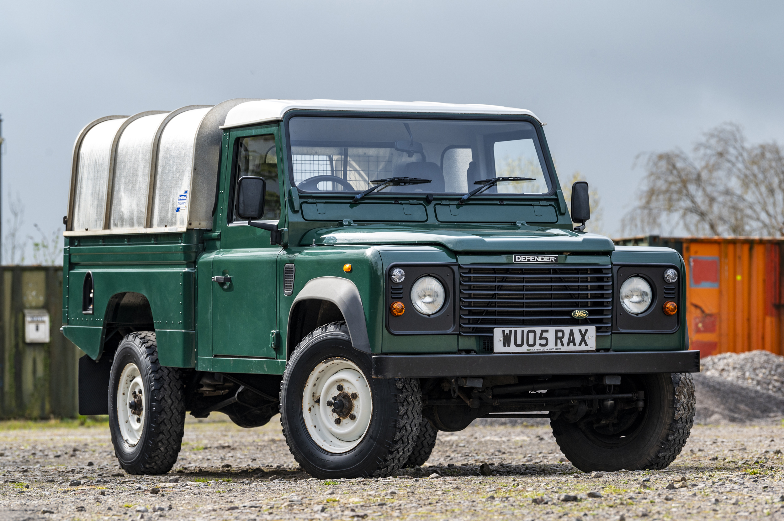 2005 Land Rover Defender 110 Td5 Pick Up – 38,982 Miles - VAT Q for ...