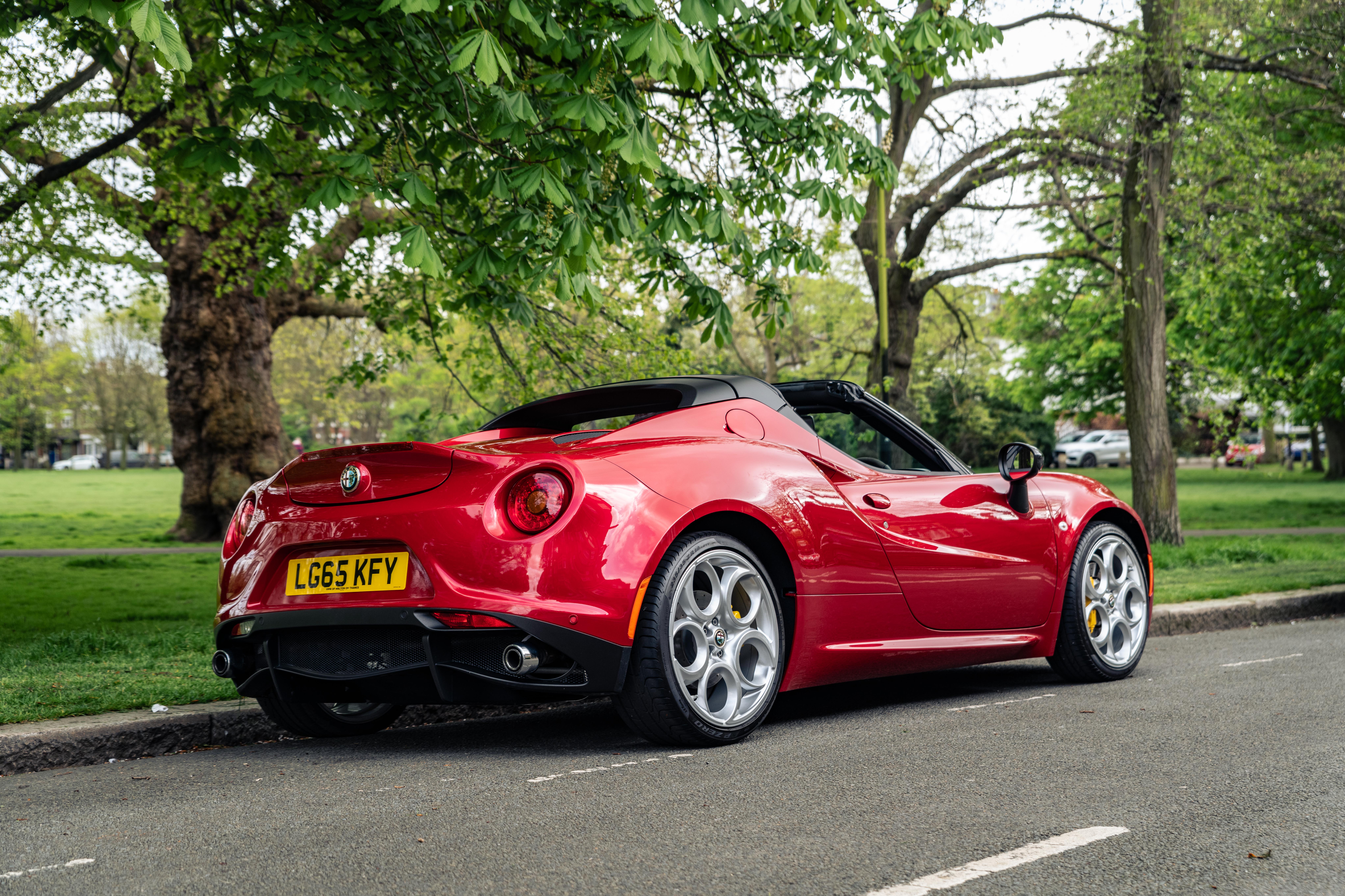 2015 Alfa Romeo 4C Spider for sale by auction in London, United Kingdom