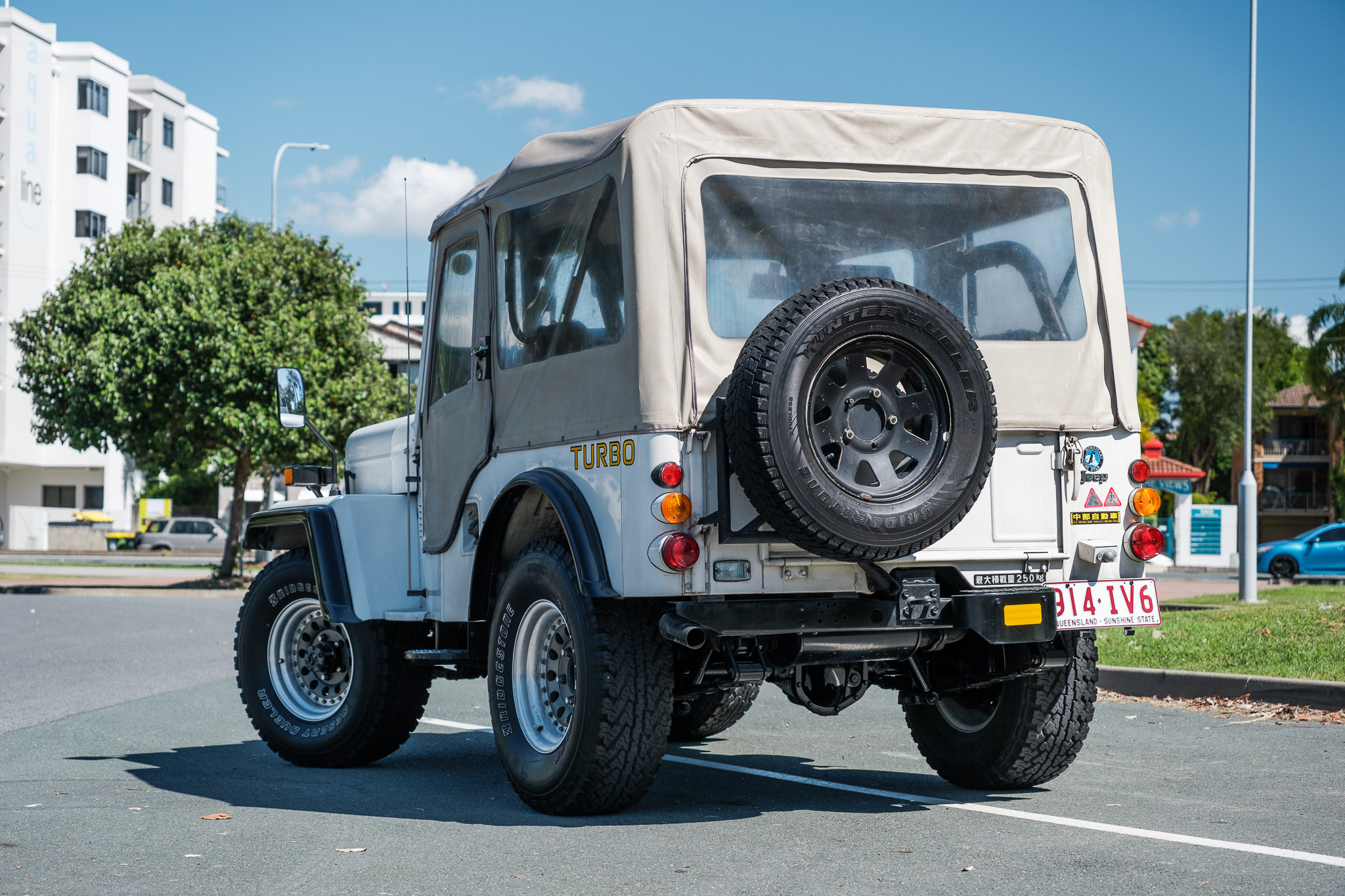 1988 Mitsubishi Jeep P-J53 for sale by auction in Gold Coast, QLD ...