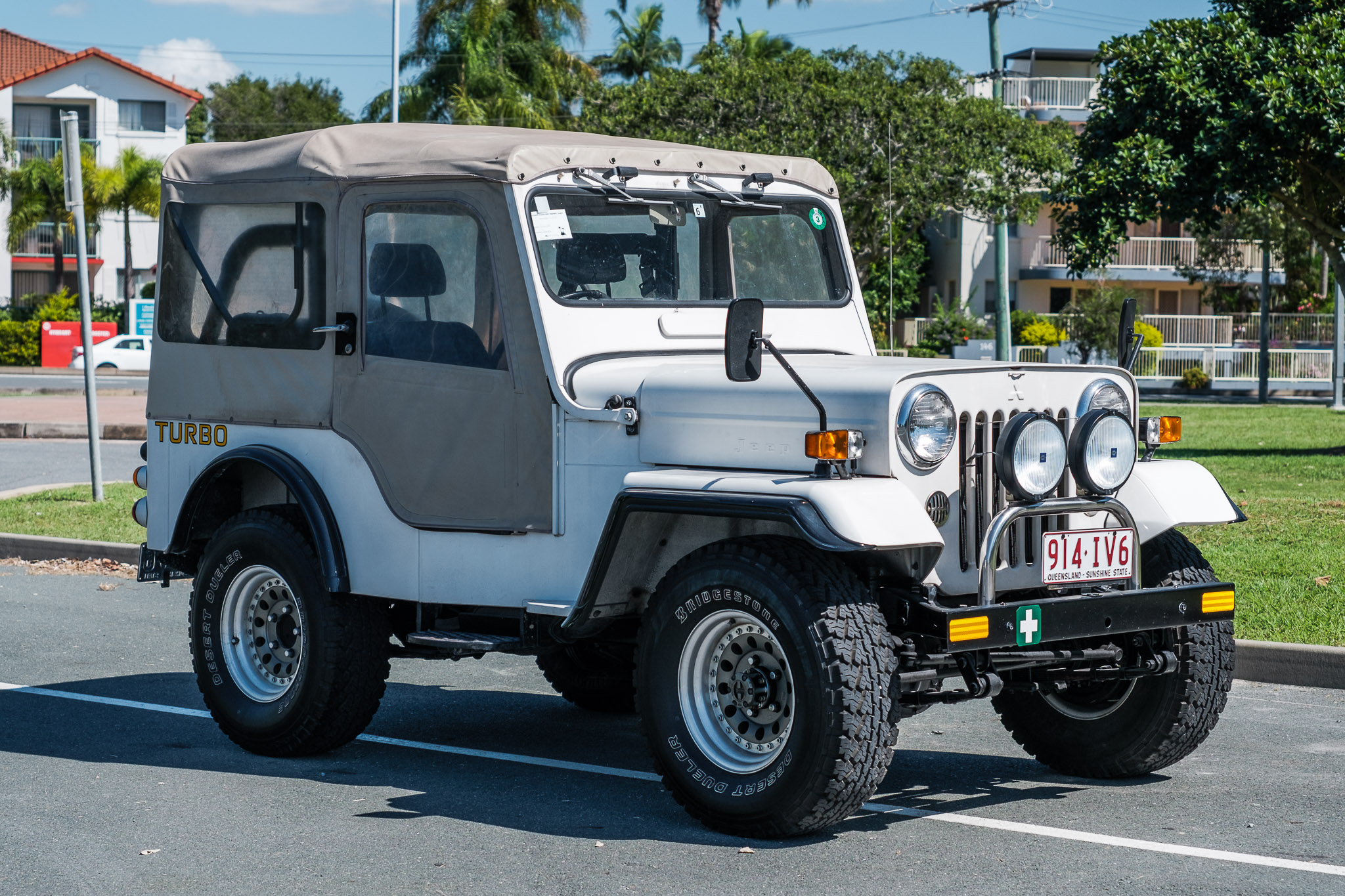 1988 Mitsubishi Jeep P-J53 for sale by auction in Gold Coast, QLD ...