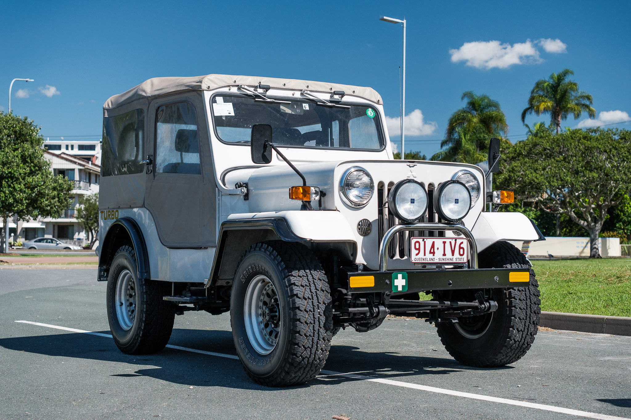 1988 Mitsubishi Jeep P-J53 for sale by auction in Gold Coast, QLD ...