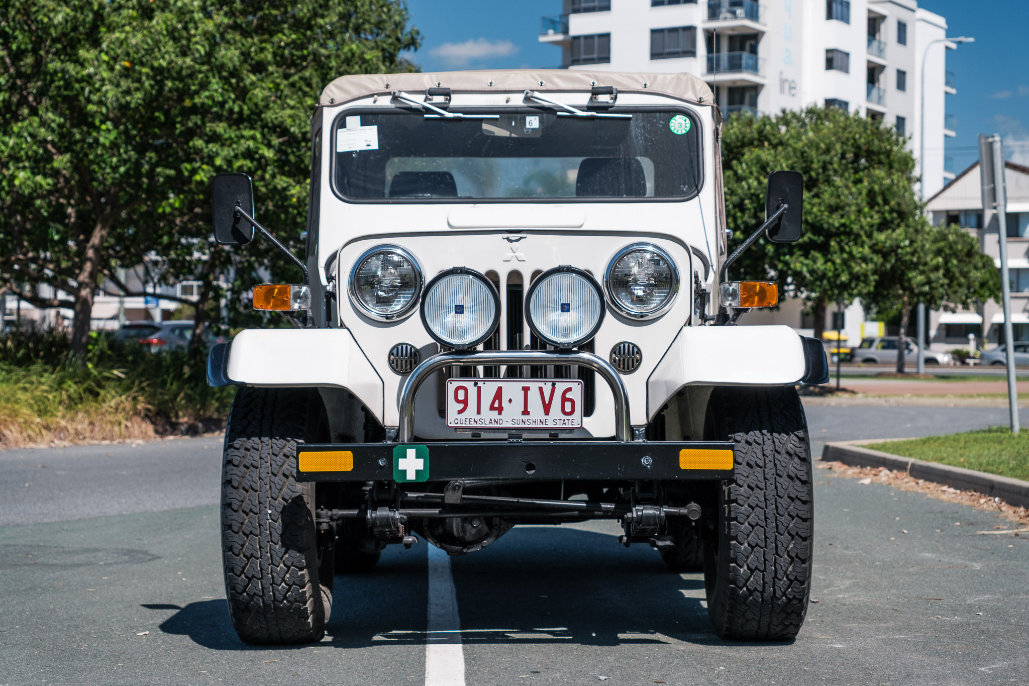 1988 Mitsubishi Jeep P-J53 for sale by auction in Gold Coast, QLD ...