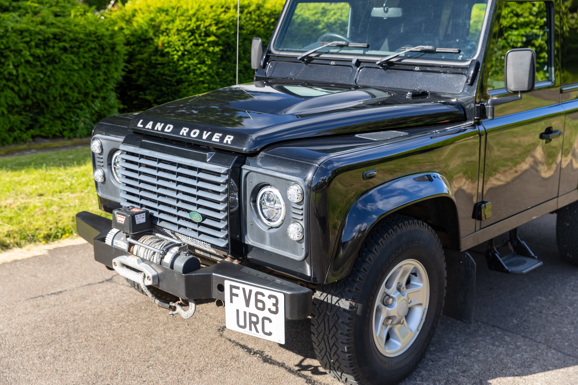 2013 Land Rover Defender 90 Hard Top – 23,801 Miles for sale by auction ...