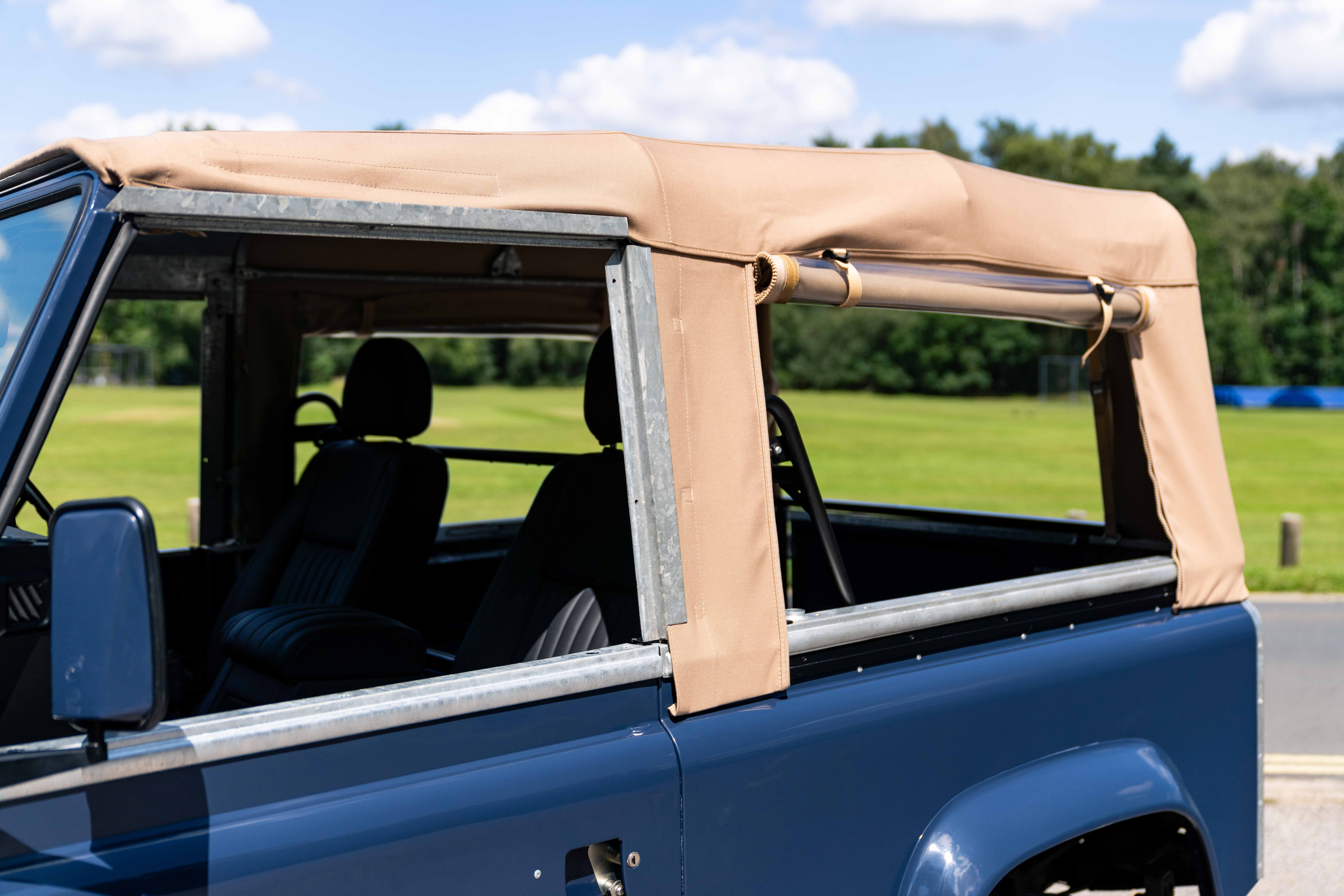 2009 Land Rover Defender 90 Soft Top for sale by auction in Pirbright ...