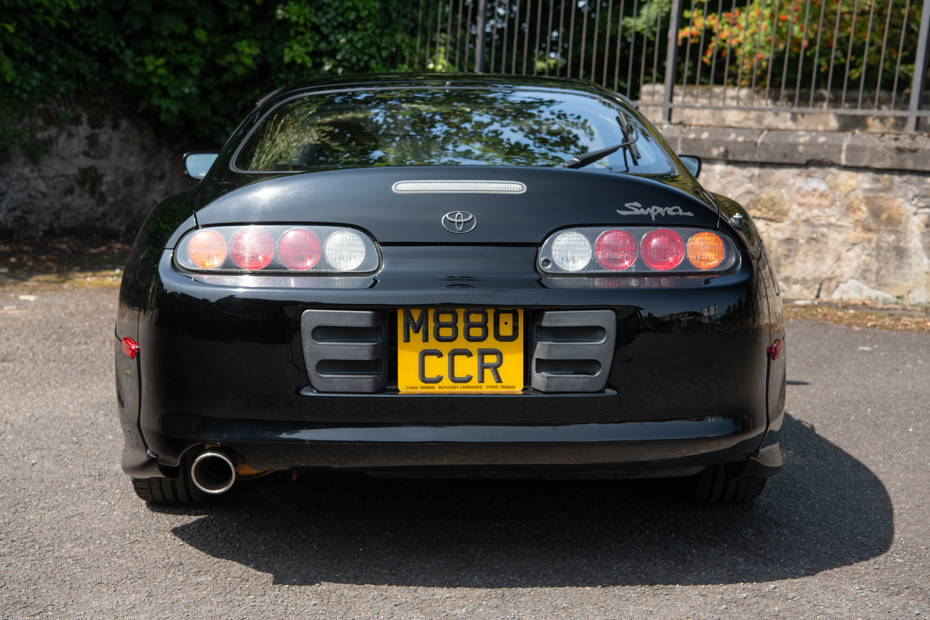 Toyota Supra Mkiv Trasero Out Of Sight But You're Not Out Of My Mind.