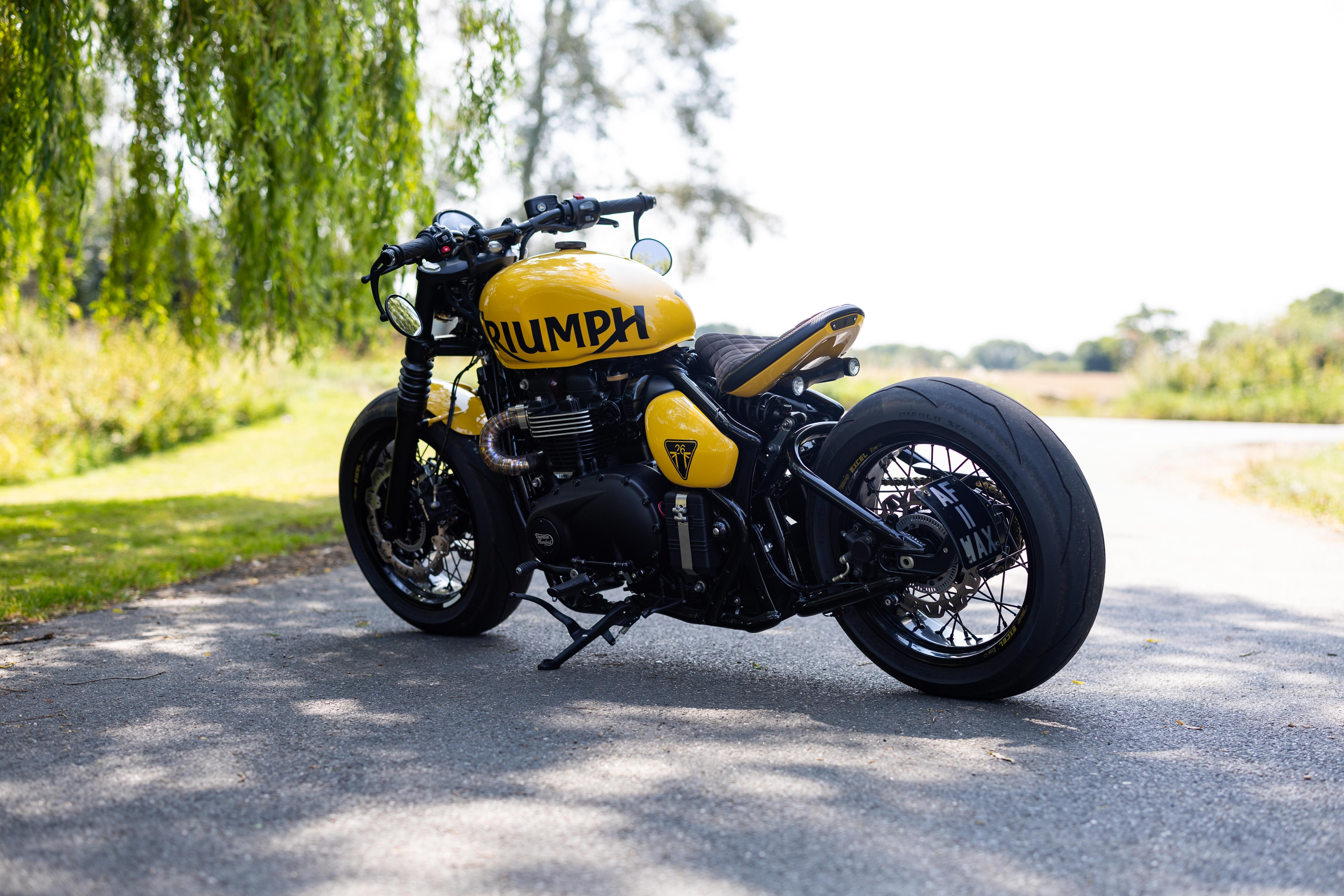 2021 Triumph Bonneville Bobber - Thornton Hundred - 67 Miles for sale ...