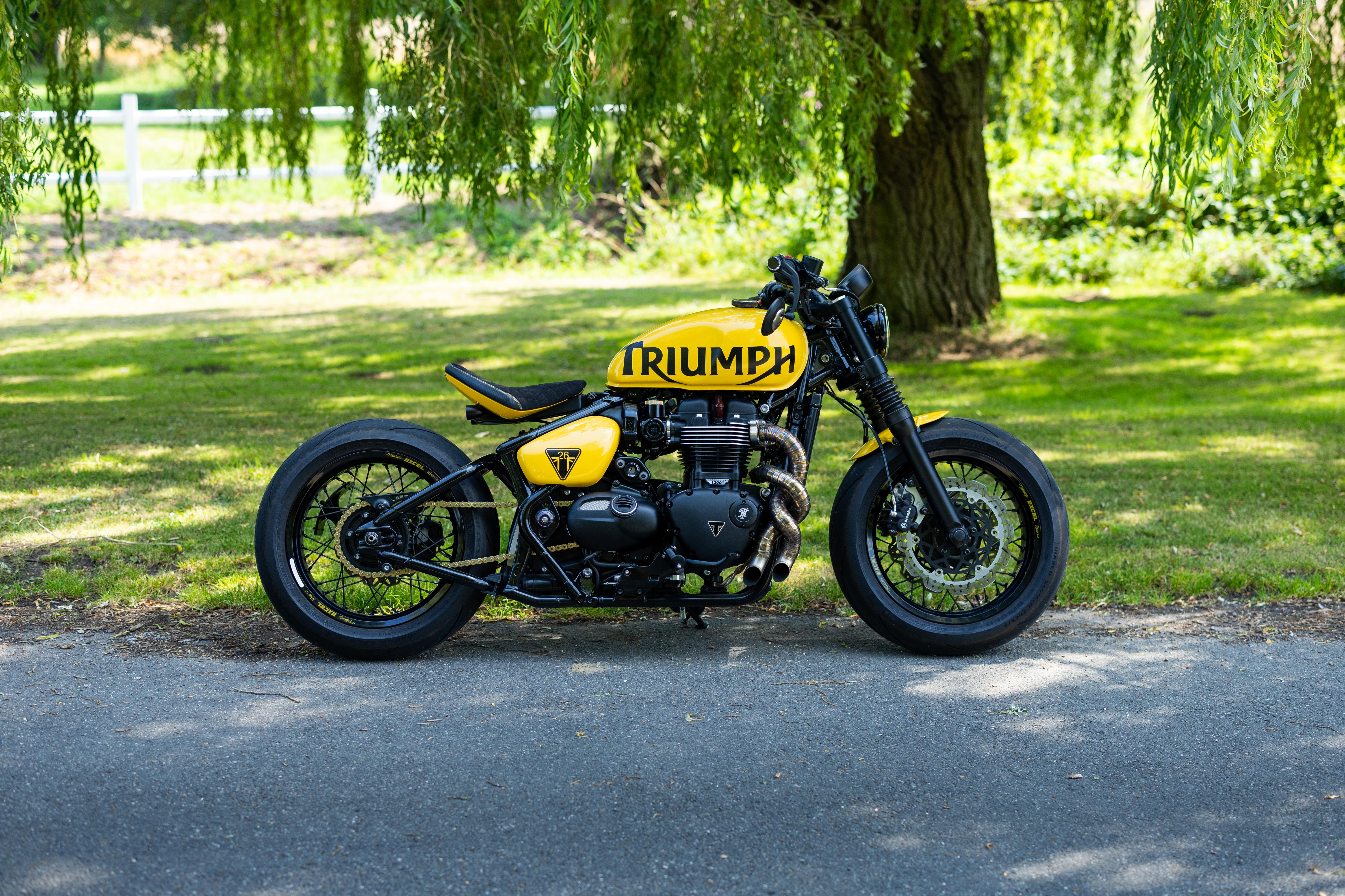 2021 Triumph Bonneville Bobber - Thornton Hundred - 67 Miles for sale ...