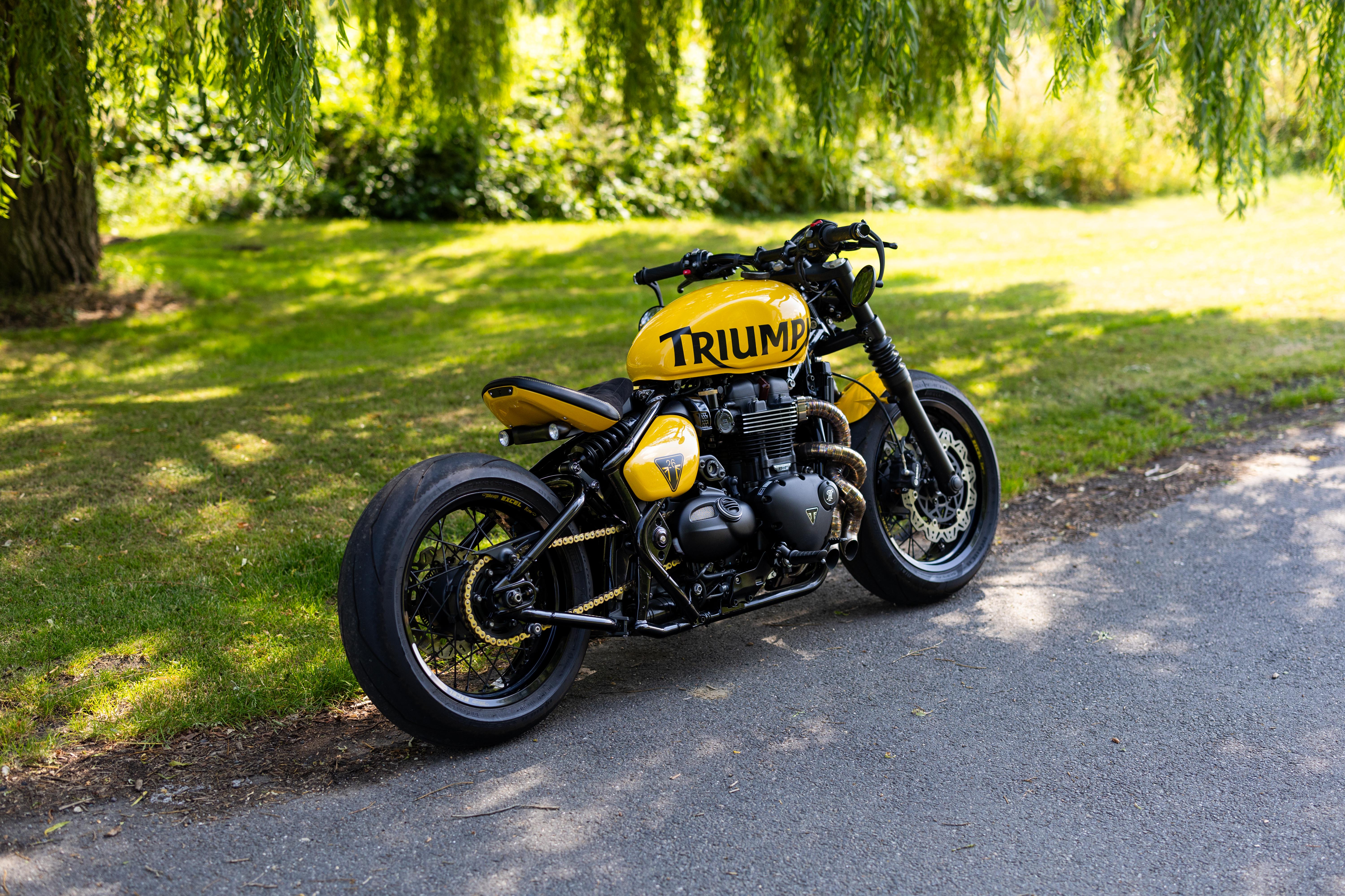 2021 Triumph Bonneville Bobber - Thornton Hundred - 67 Miles for sale ...