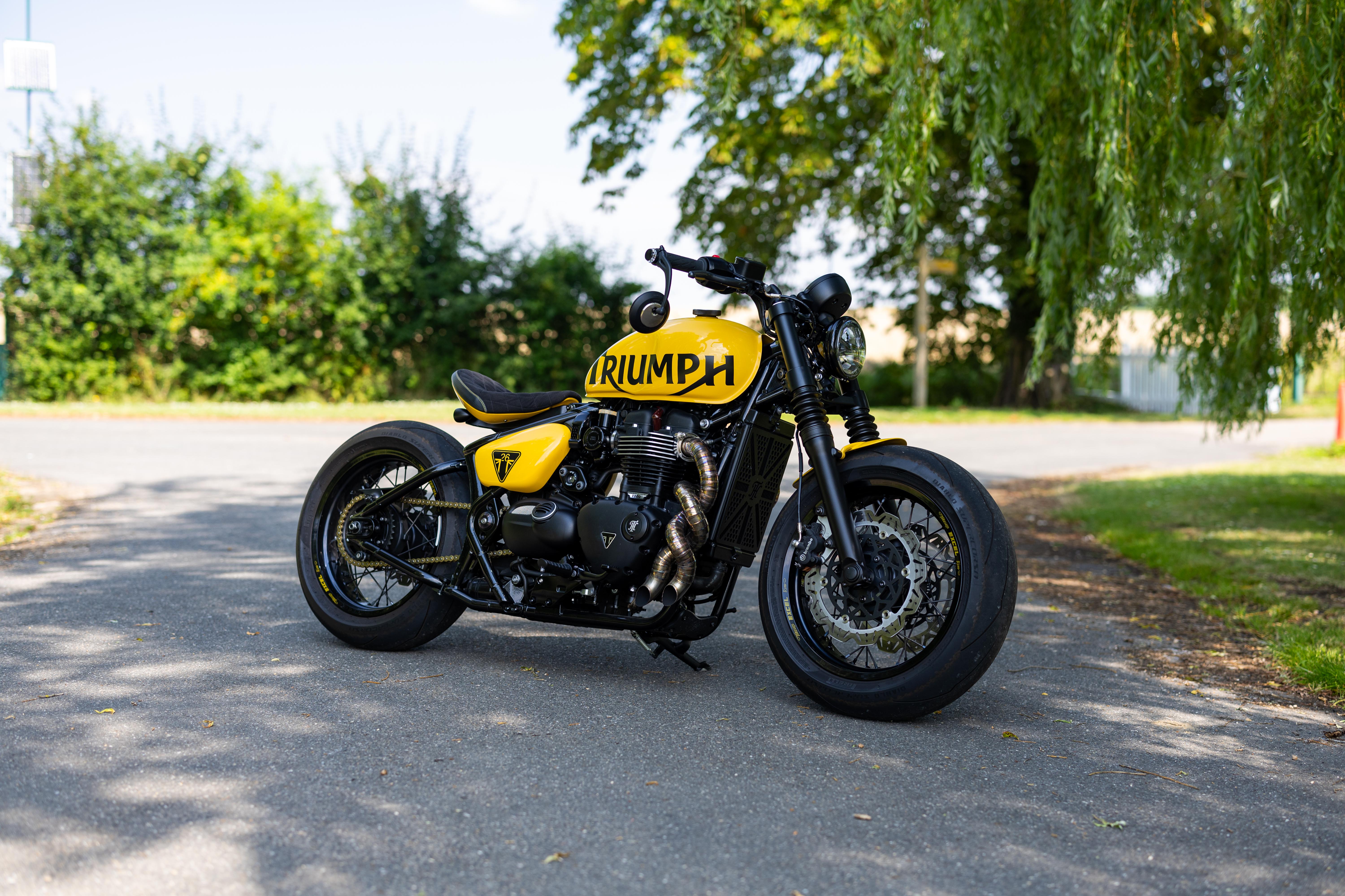 2021 Triumph Bonneville Bobber - Thornton Hundred - 67 Miles for sale ...