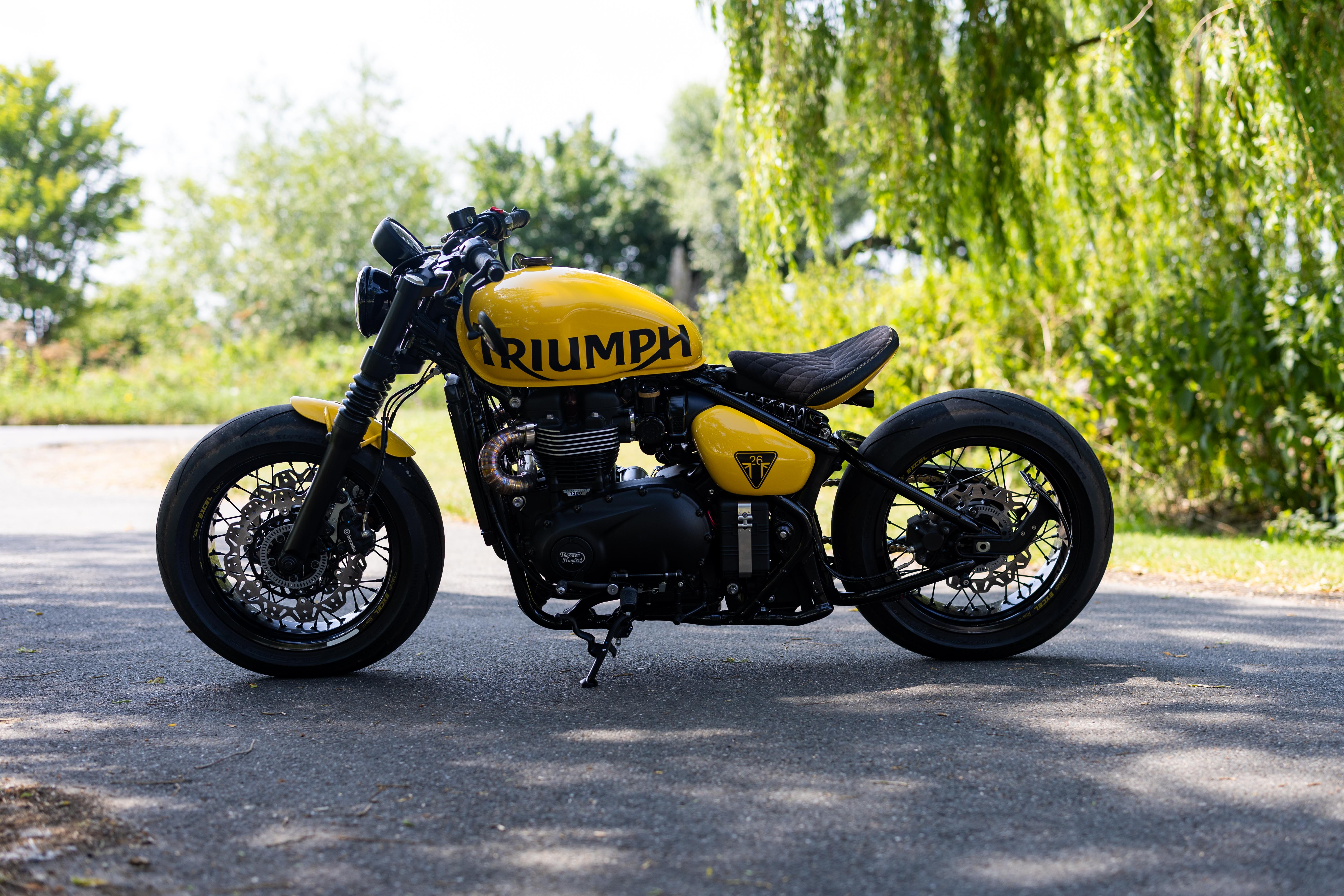 2021 Triumph Bonneville Bobber - Thornton Hundred - 67 Miles for sale ...