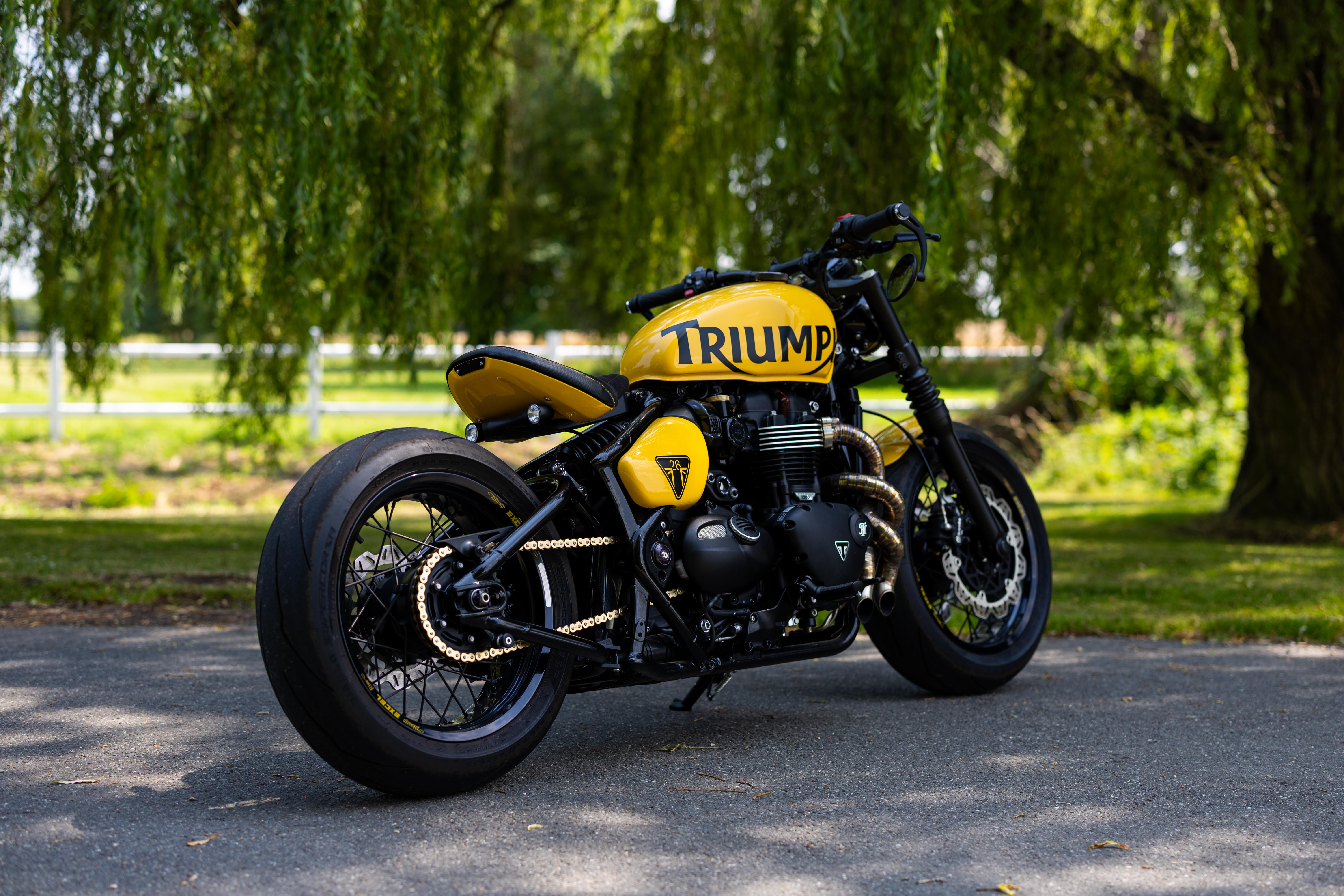 2021 Triumph Bonneville Bobber - Thornton Hundred - 67 Miles for sale ...