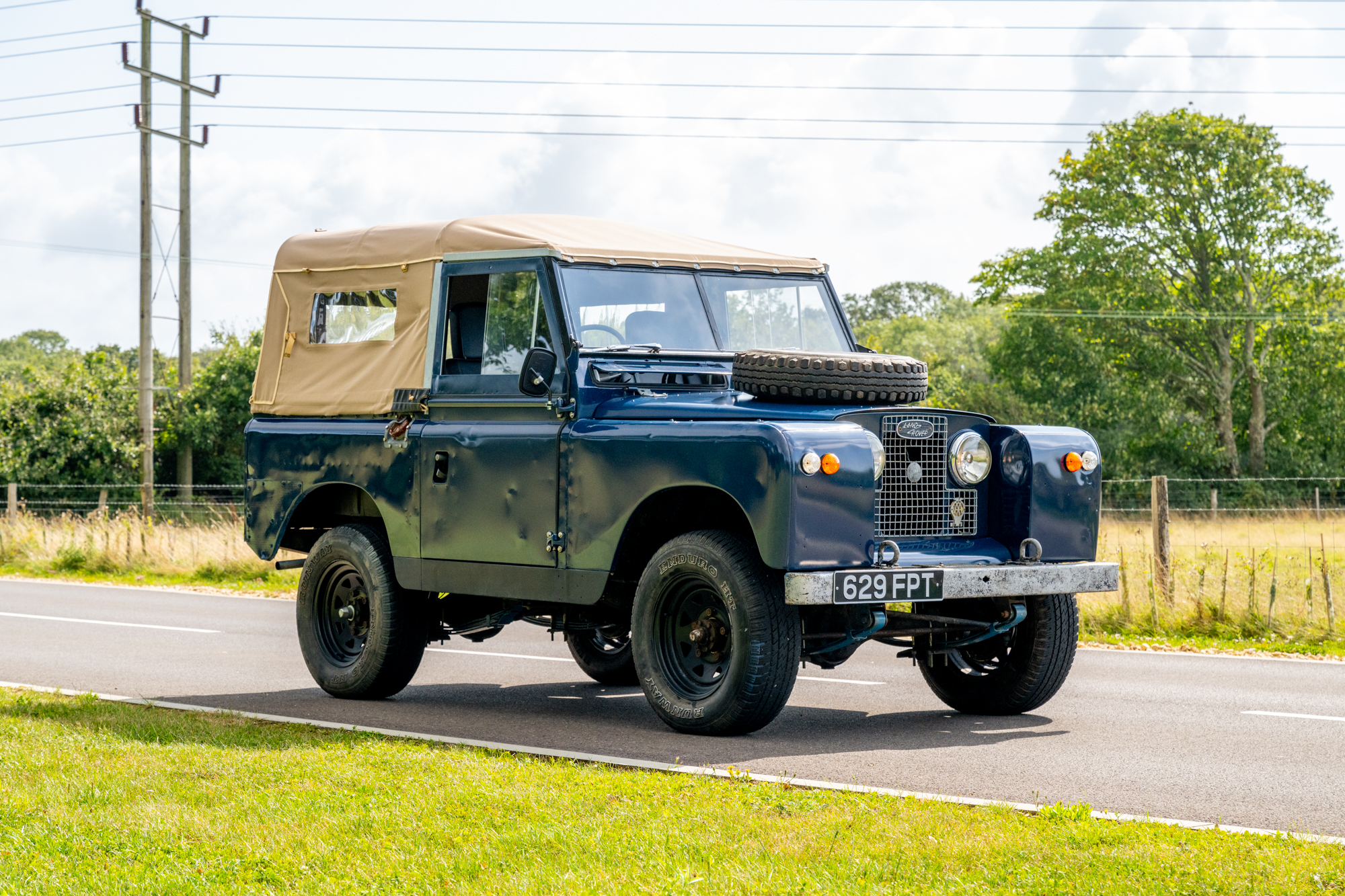 1959 Land Rover Series II 88" for sale by buy now in New Milton ...
