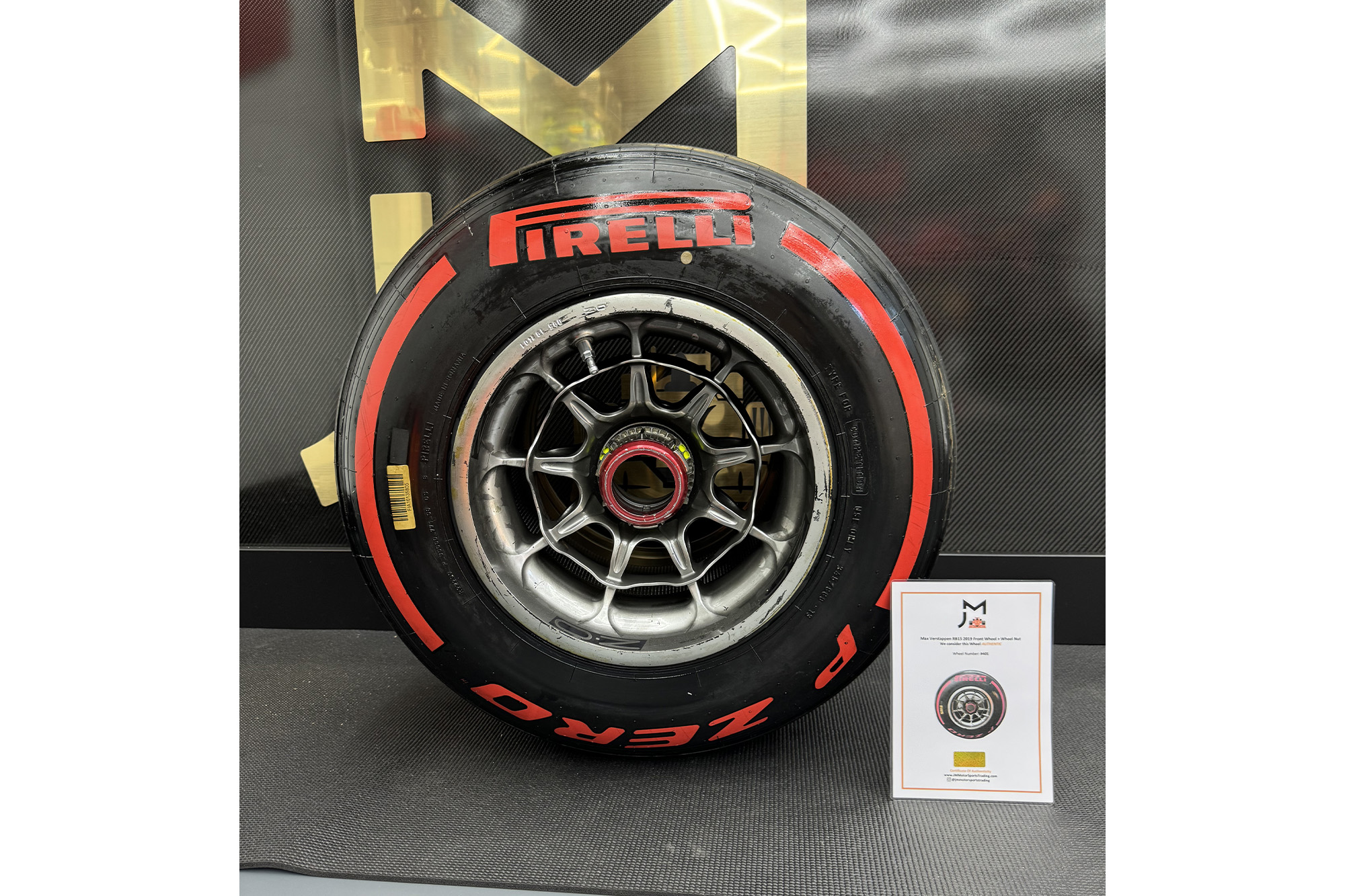 2019 RB15 Max Verstappen F1 Front Wheel and Tyre for sale by auction in ...