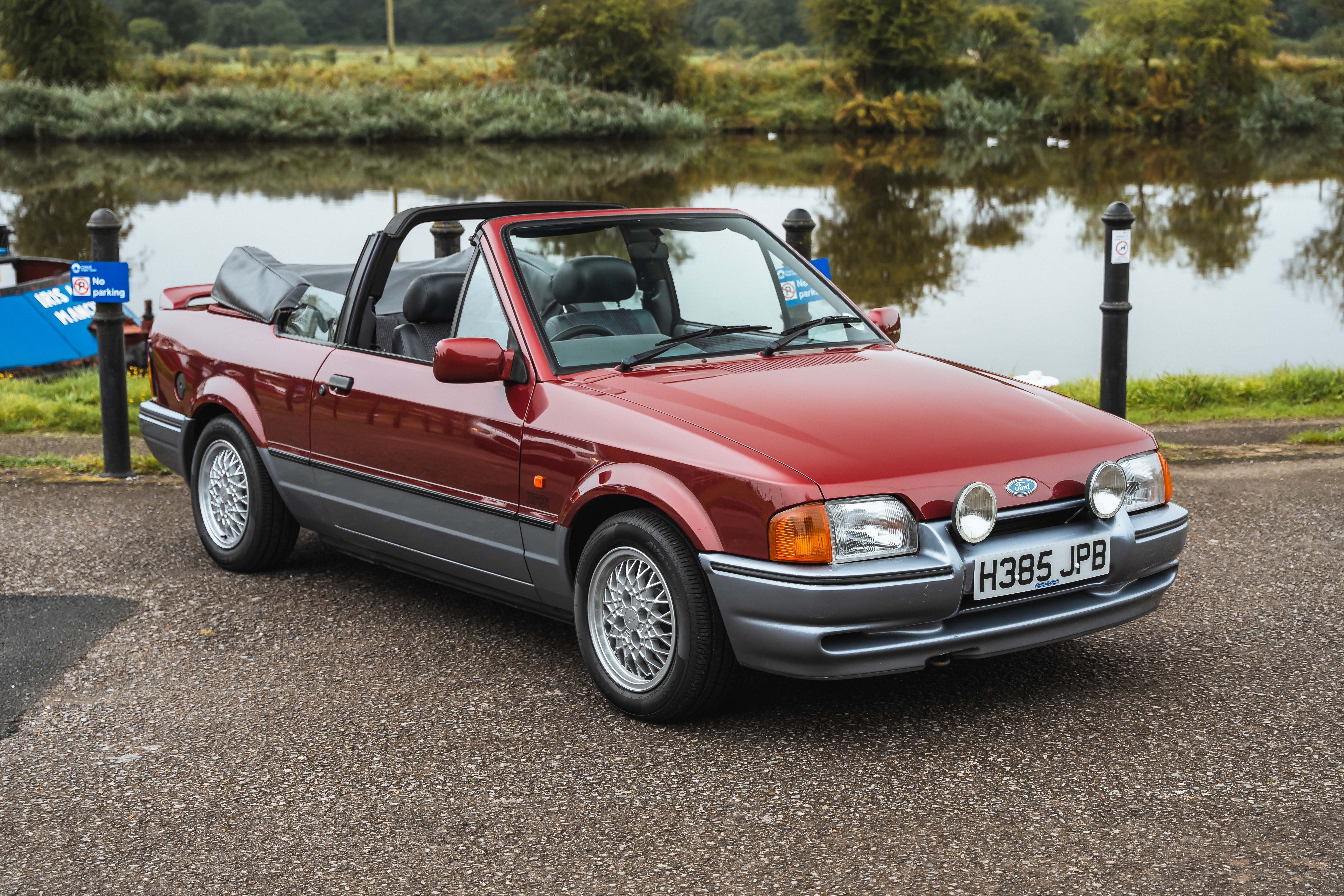 1990 Ford Escort XR3i Cabriolet for sale by auction in Northwich ...