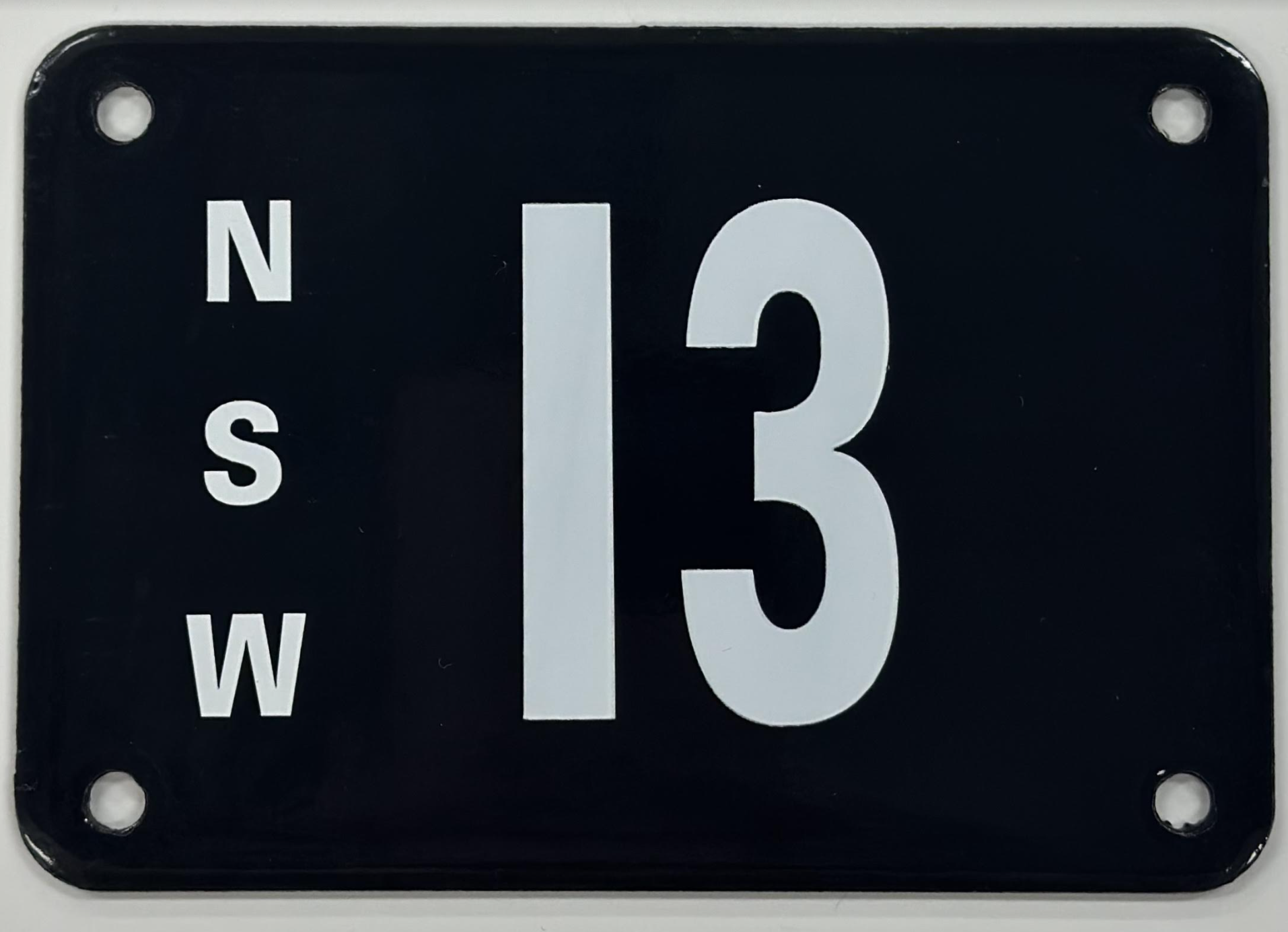 '13' - New South Wales Motorcycle Heritage Number Plate for sale by ...