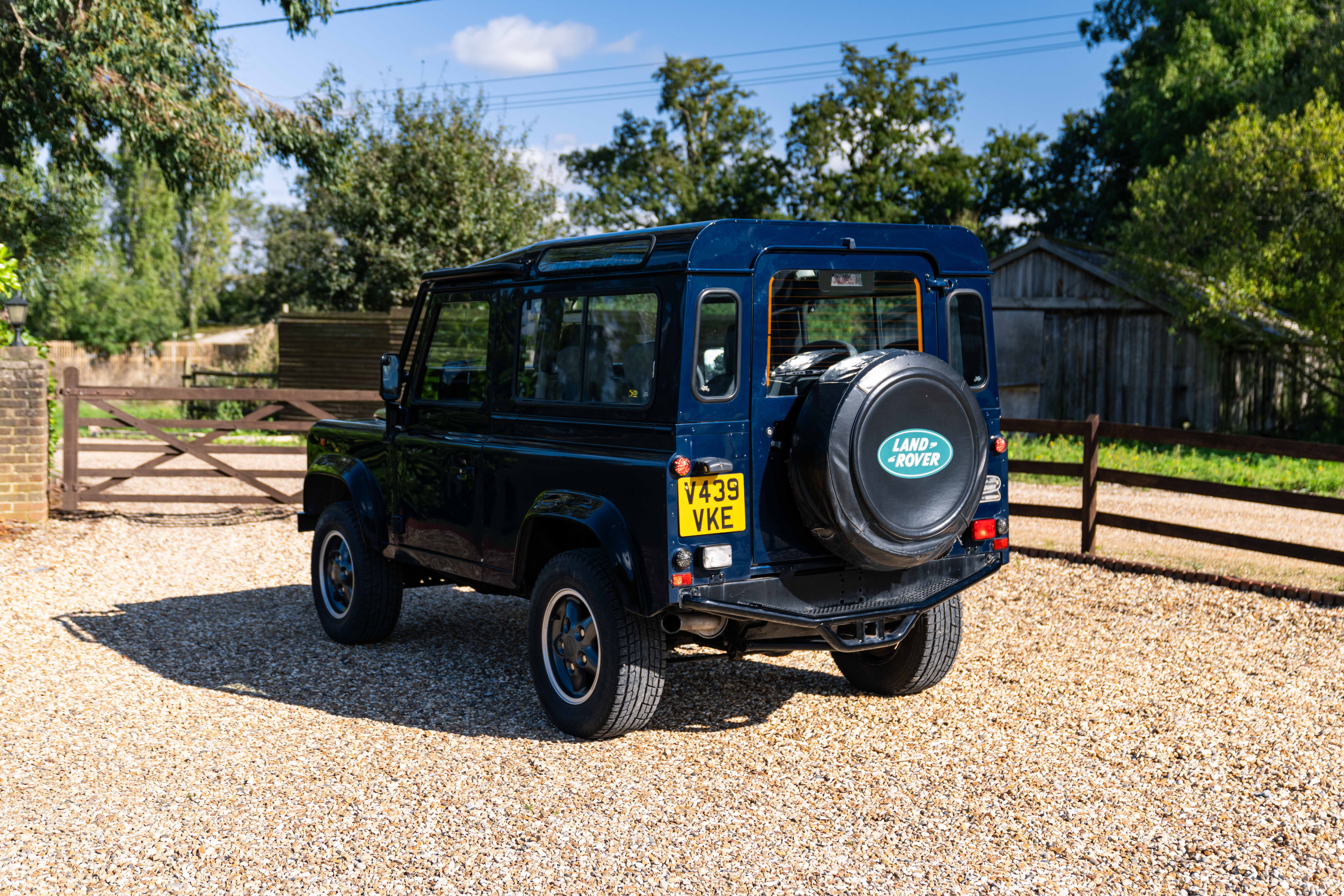 1999 Land Rover Defender 90 50th Anniversary for sale by auction in ...