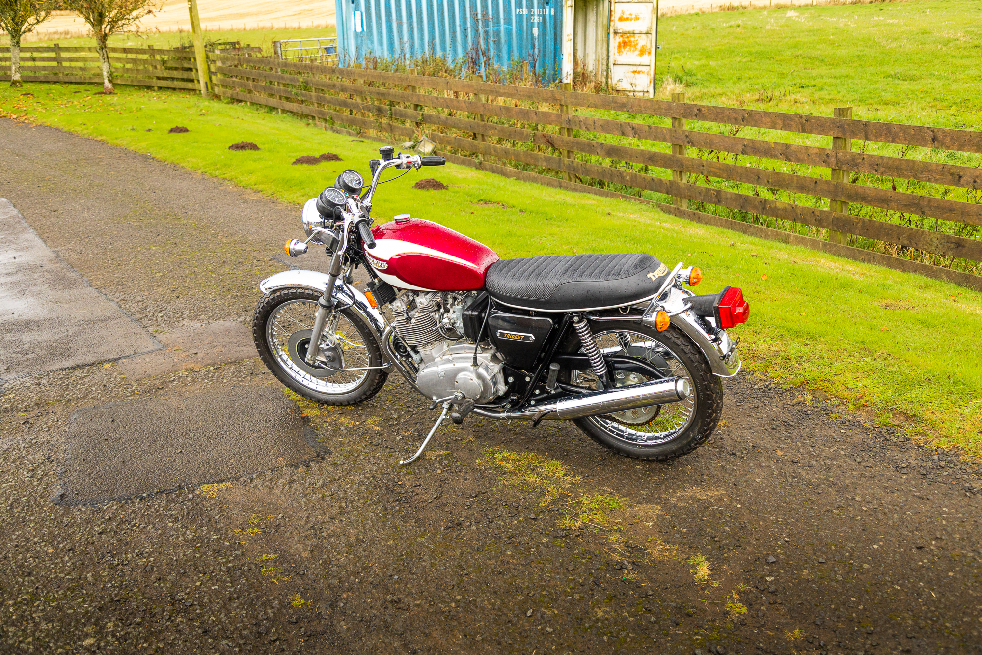 1975 Triumph Trident T160V - 1 mile for sale by auction in Fife, United ...