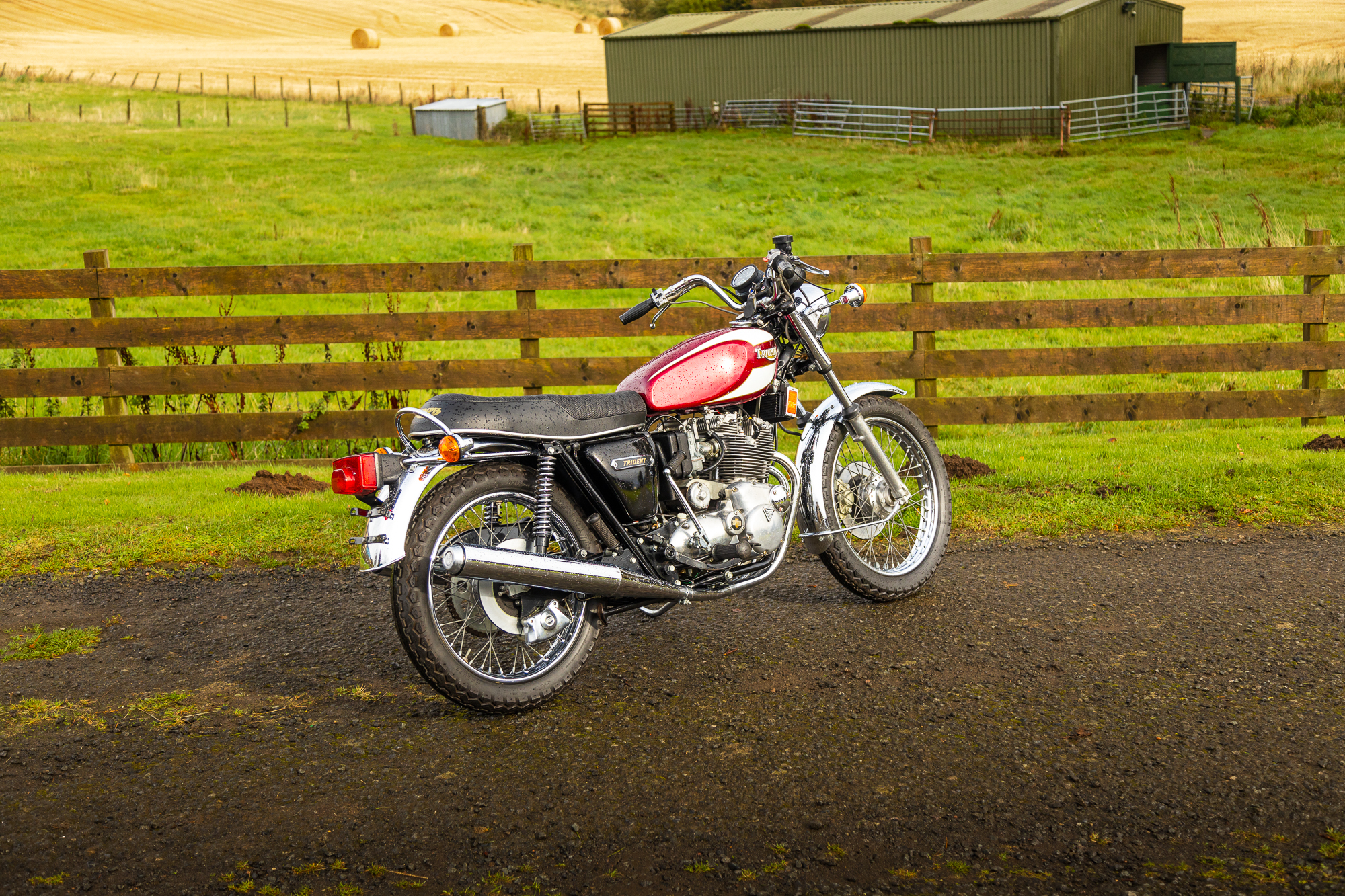 1975 Triumph Trident T160V - 1 mile for sale by auction in Fife, United ...