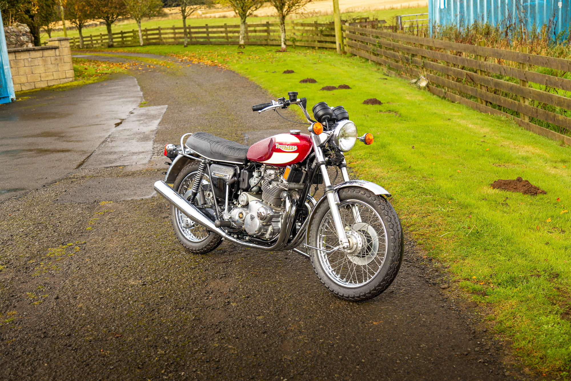 1975 Triumph Trident T160V - 1 mile for sale by auction in Fife, United ...