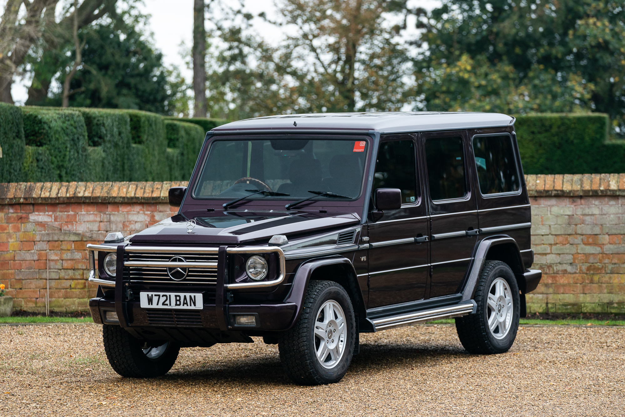 2000 Mercedes-Benz (W463) G500 'Classic 25' for sale by auction in ...