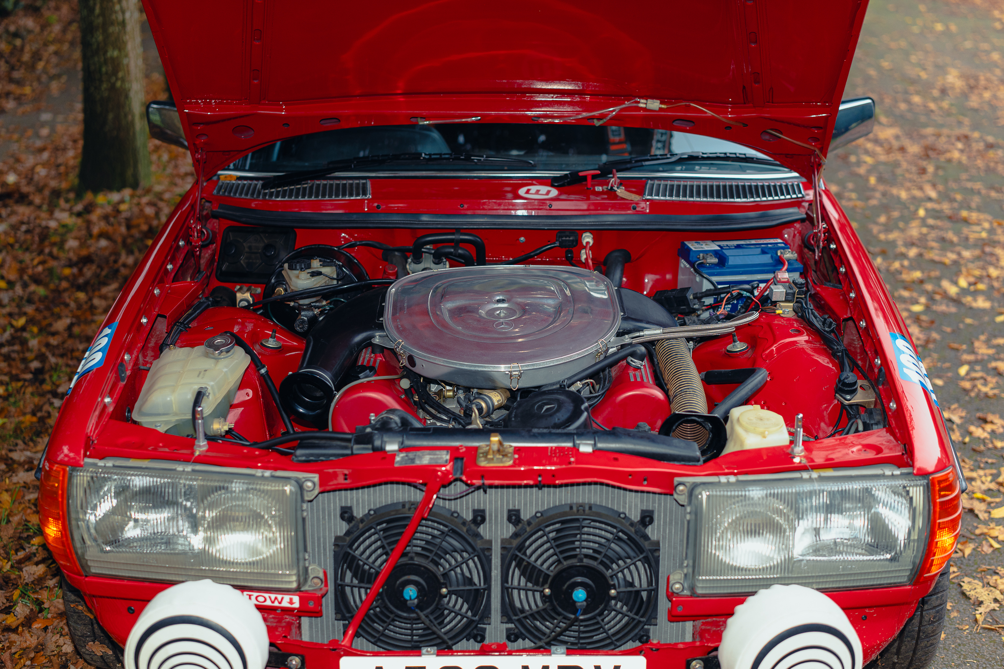 1983 Mercedes-Benz (W123) 230 E - 'Red Pig' V8 Tribute for sale by ...