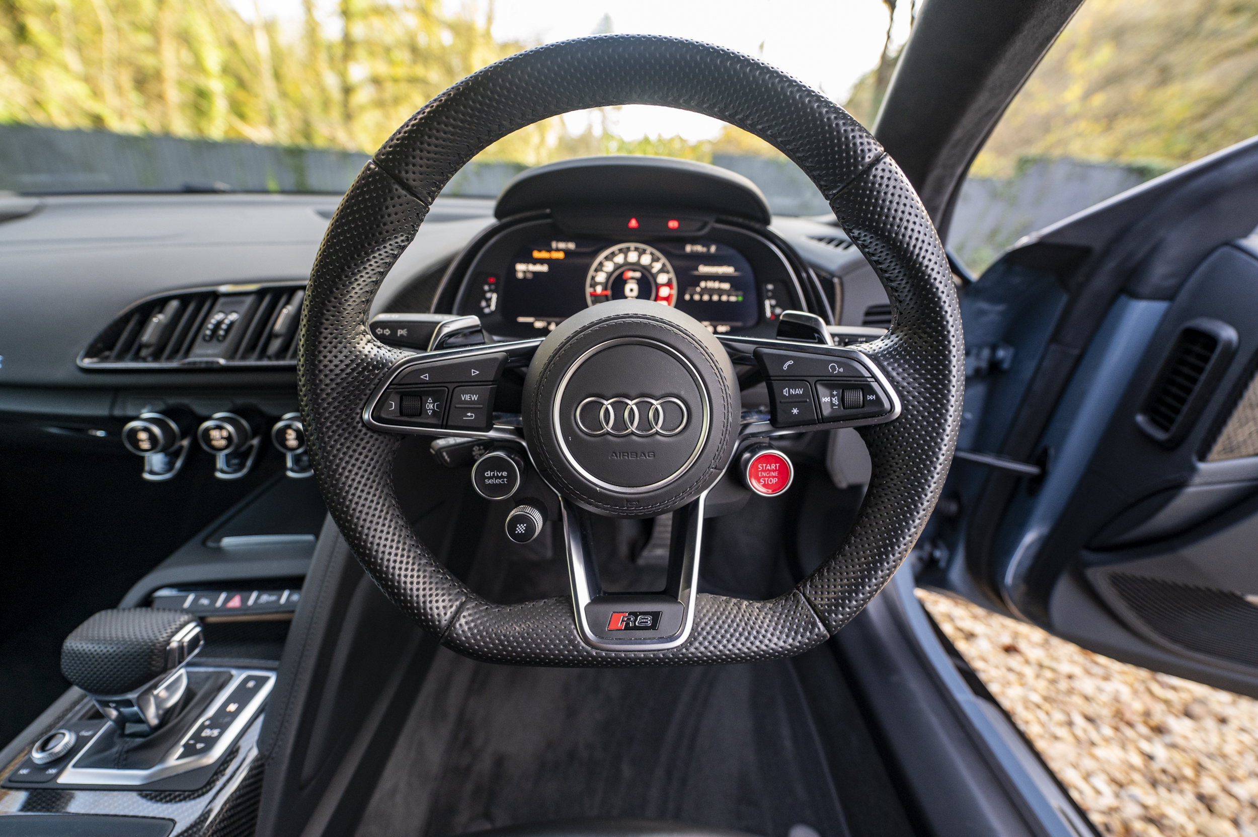 Audi R8 Black V10 Interior Ende Legende: Eine Letzte Runde Mit Dem