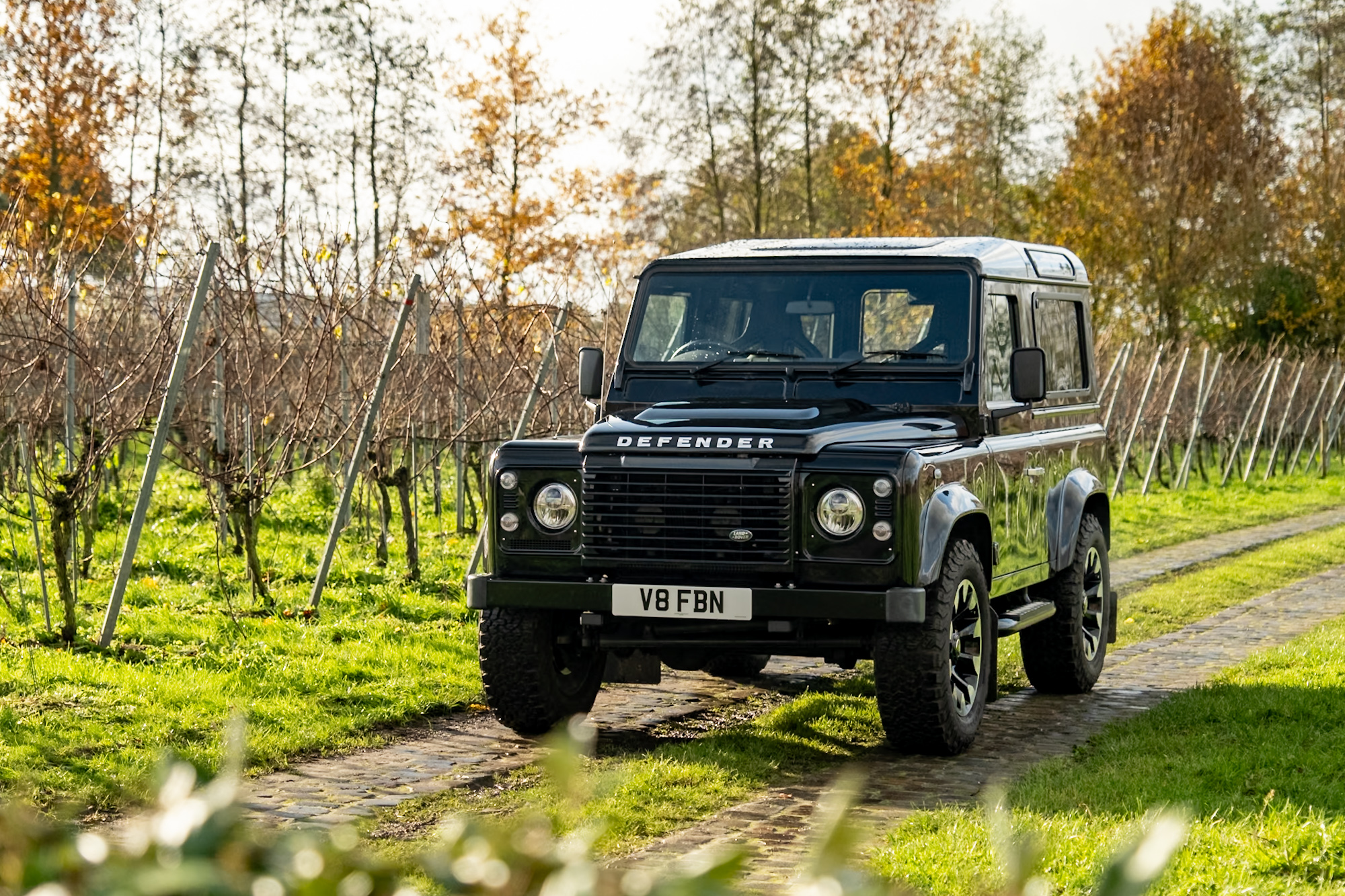 2014 Land Rover Defender 90 Works V8 70th Edition for sale by auction ...